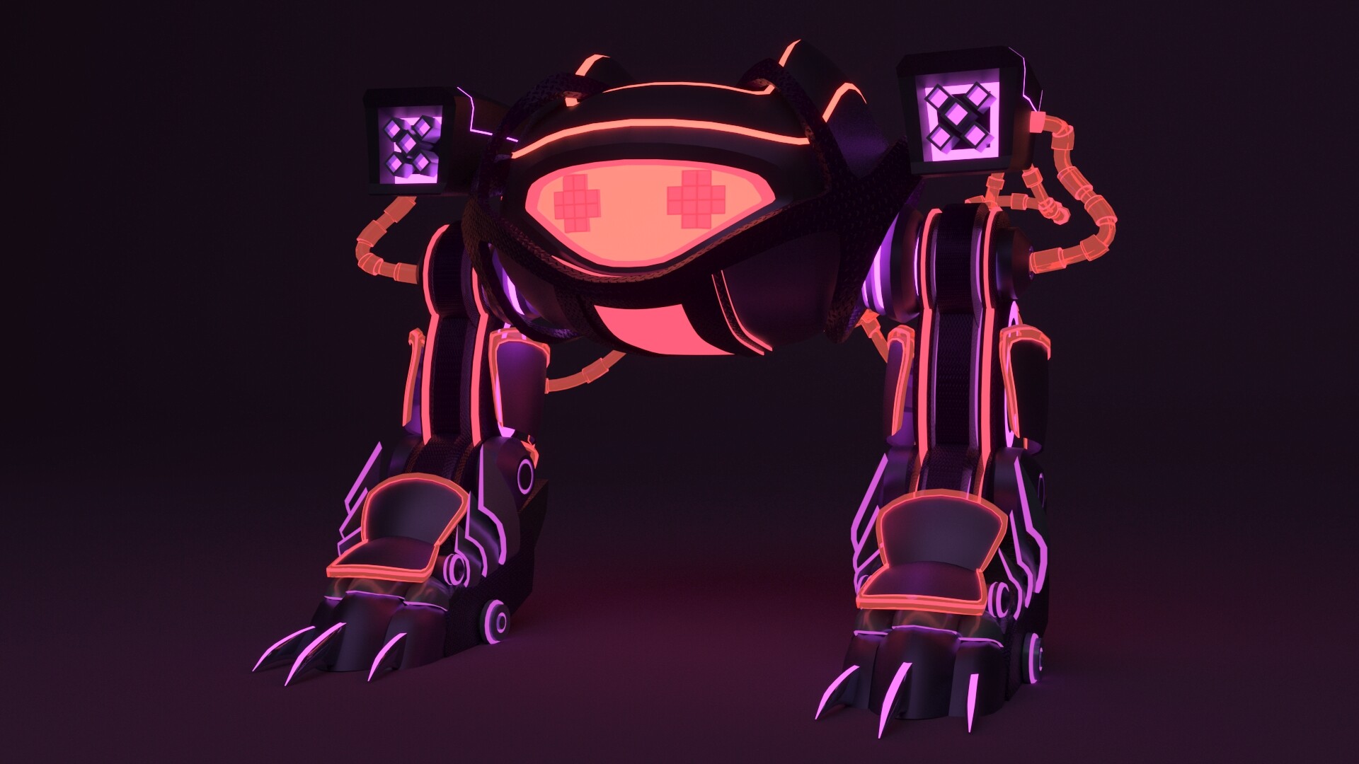 ArtStation - Cyber Punk Robot