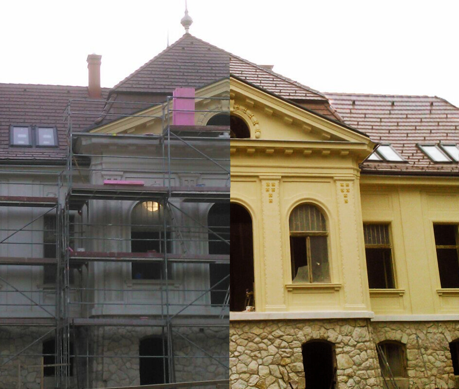 ArtStation - Mansion in Pereš, Cabaj - Čápor from the end of 18th century.