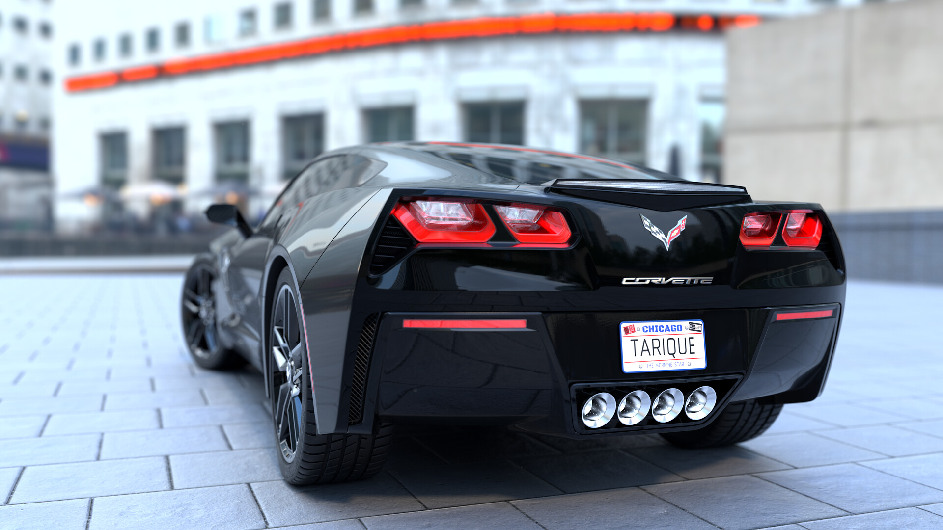 ArtStation - Corvette Stingray