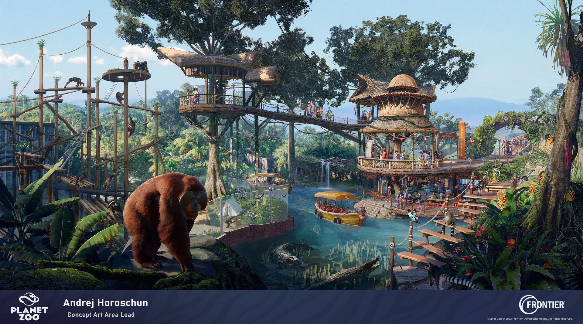 ArtStation - Target Art for South America DLC on Planet Zoo