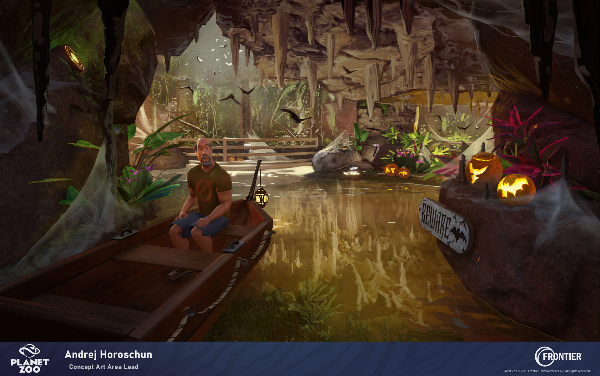 ArtStation - Target Art for Spooky DLC on Planet Zoo