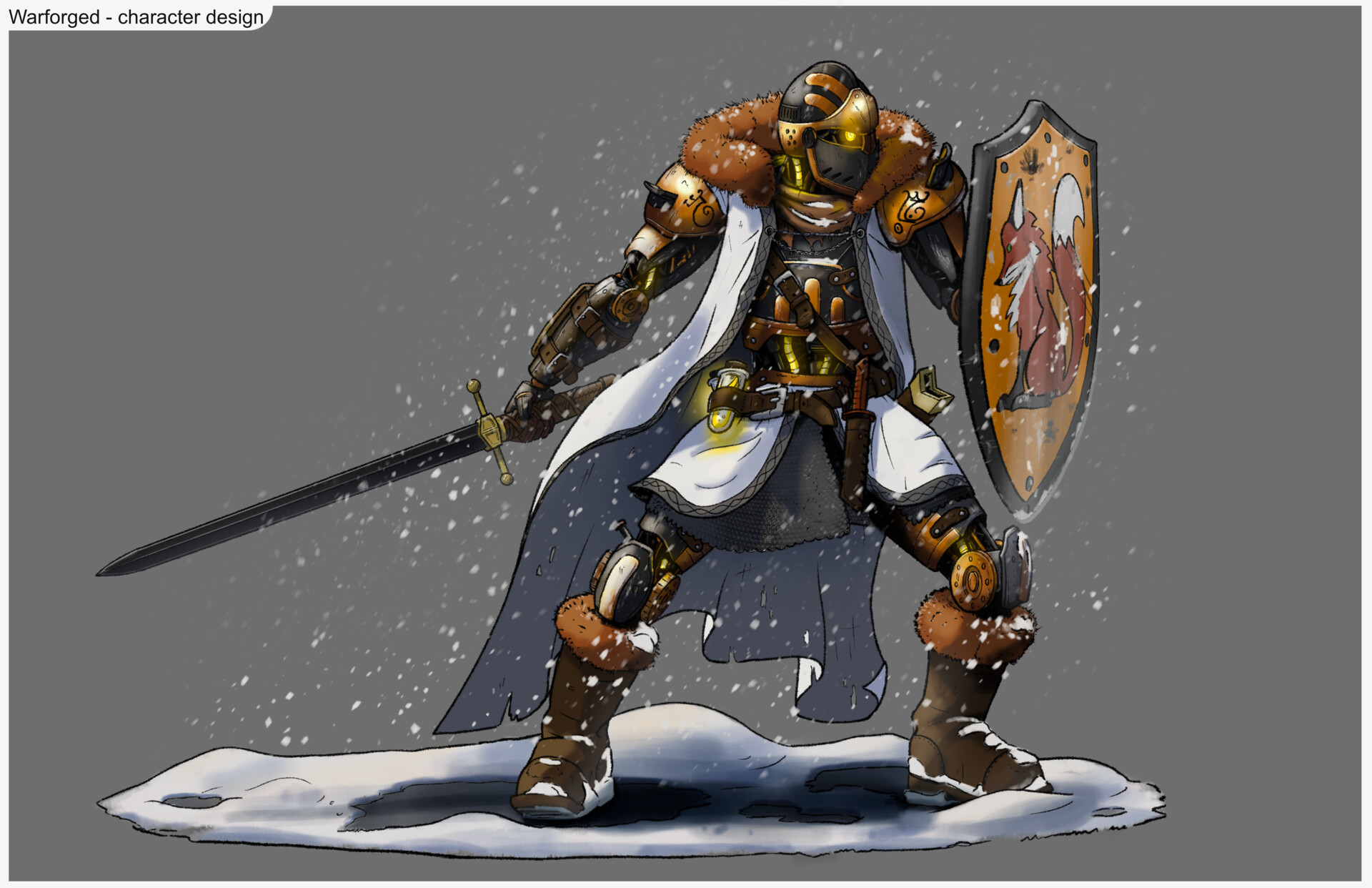 ArtStation - Warforged - Character Concept