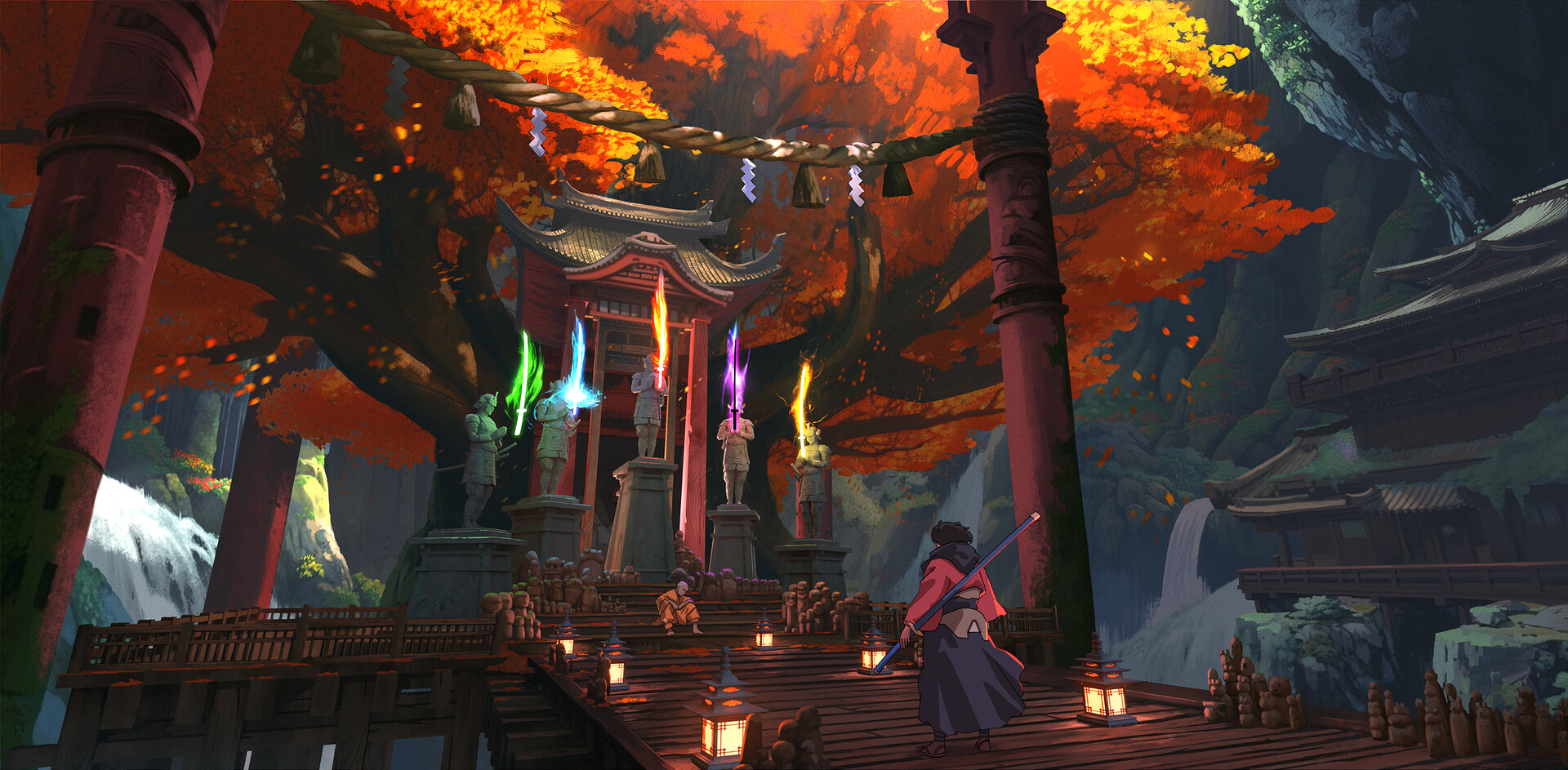 ArtStation - Elemental Shrine