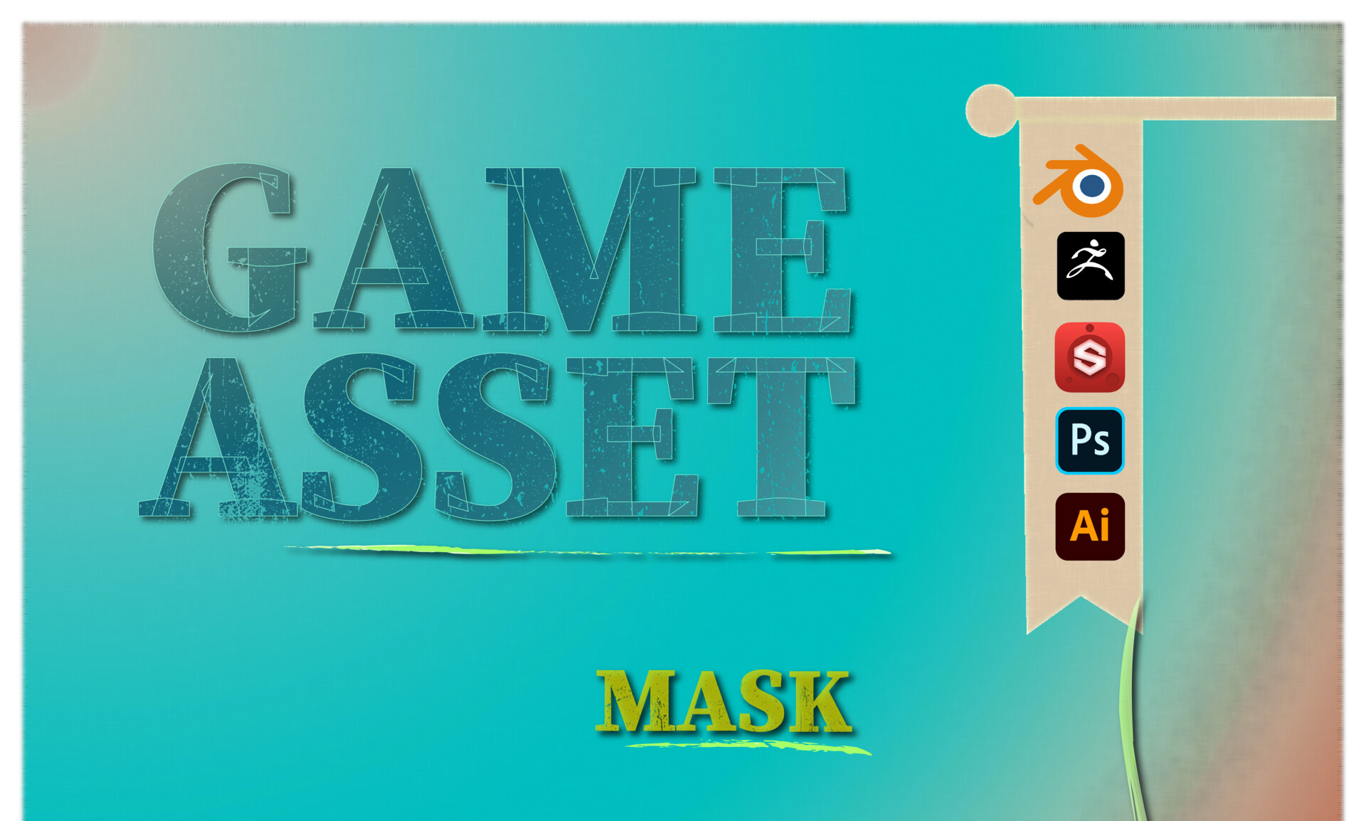 ArtStation - Game Asset- Mask