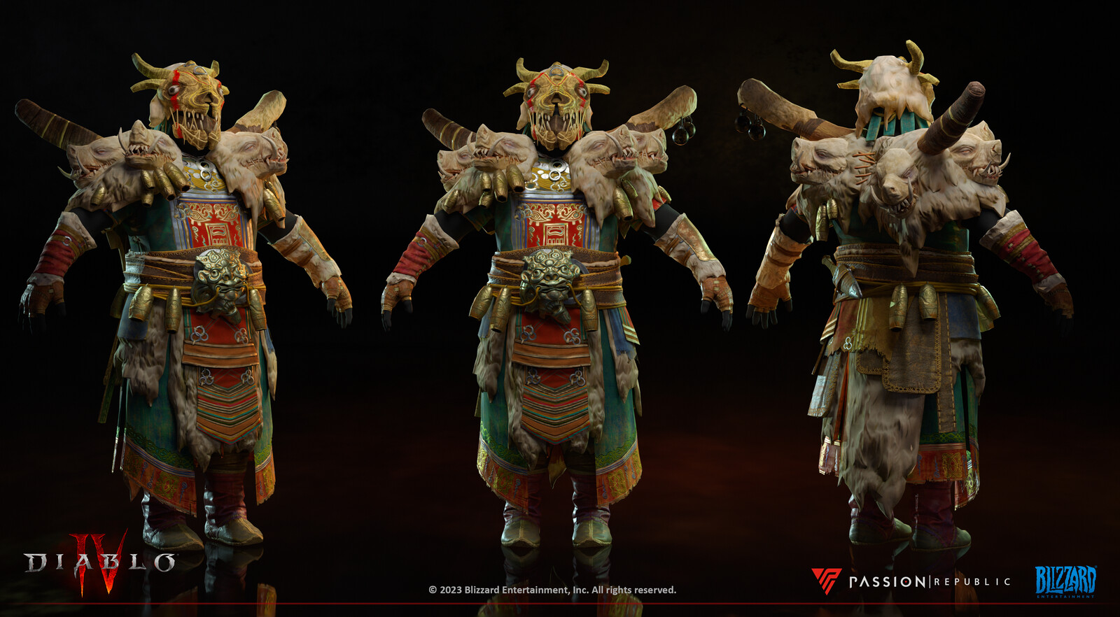 Passion Republic - Diablo IV Character Modeling (Armors) Vol. 2