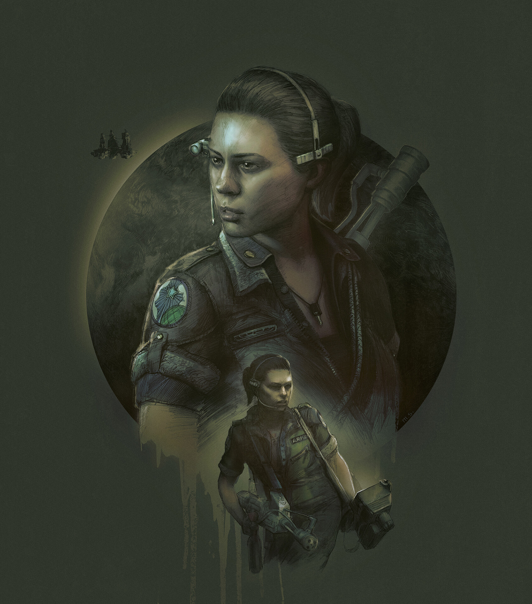 ArtStation - Alien Isolation - Alien Day (LV426) fanart