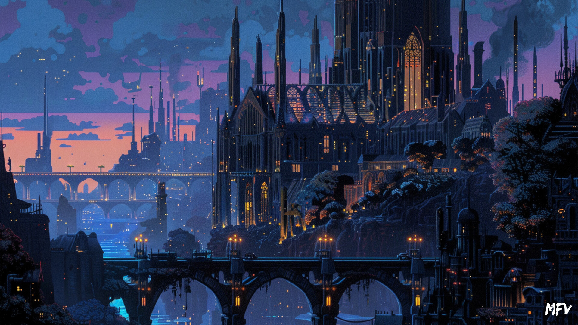 ArtStation - Dark City