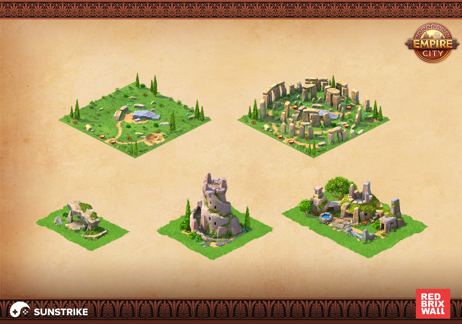 SunStrike Studios - Empire City Buildings