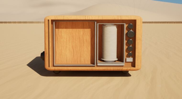 ArtStation - Stylized radio