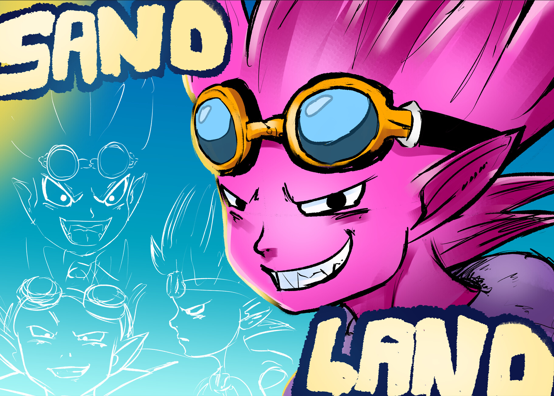 ArtStation - SAND LAND (Fanart)