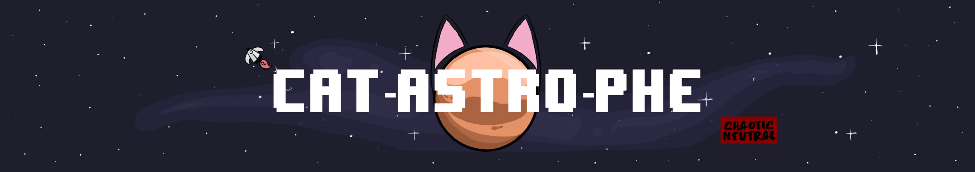 ArtStation - Cat-Astro-Phe - Falmouth Uni Yr2 Game Expo Poster/Banner Work