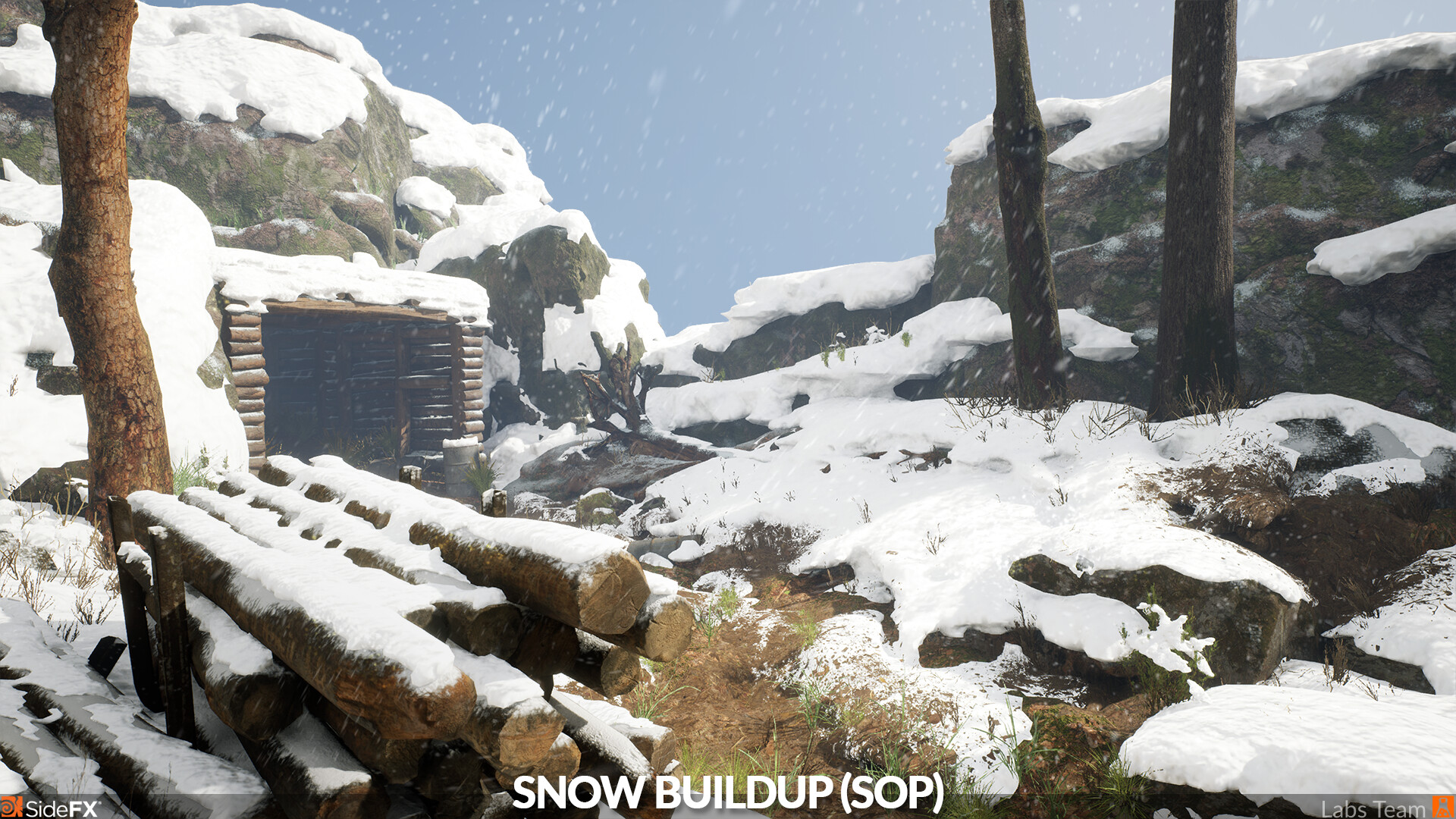 SideFX Labs - Labs Snow Buildup 2.0