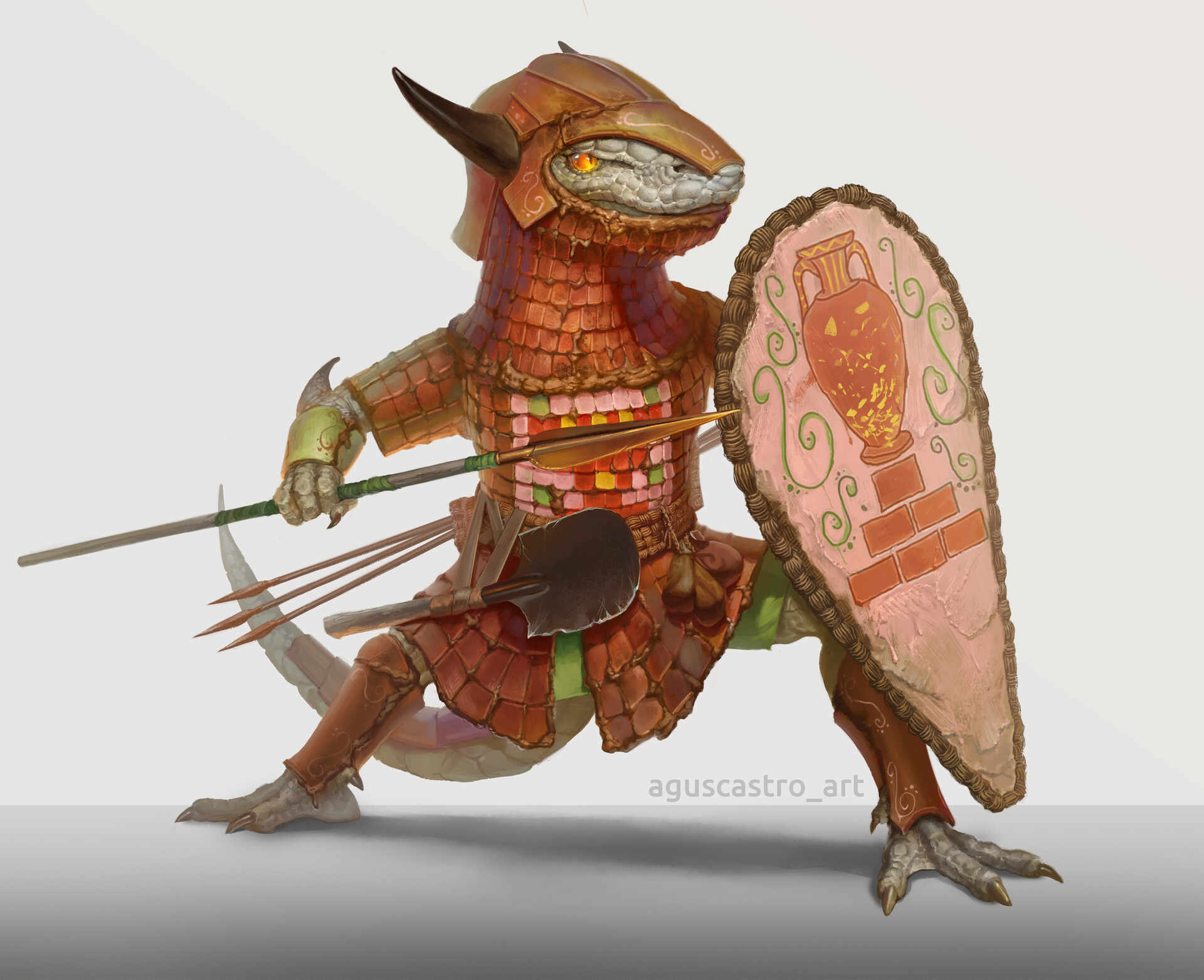 ArtStation - Lak'ka Z'im, Champion of Atta