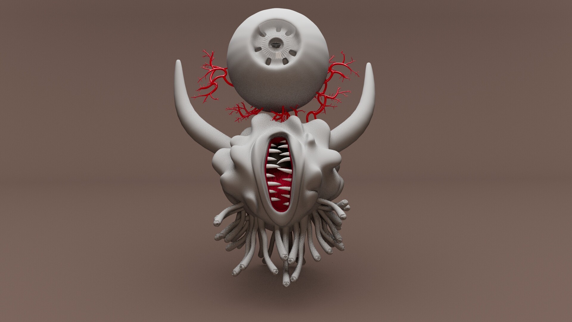 ArtStation - eye creature 3d model