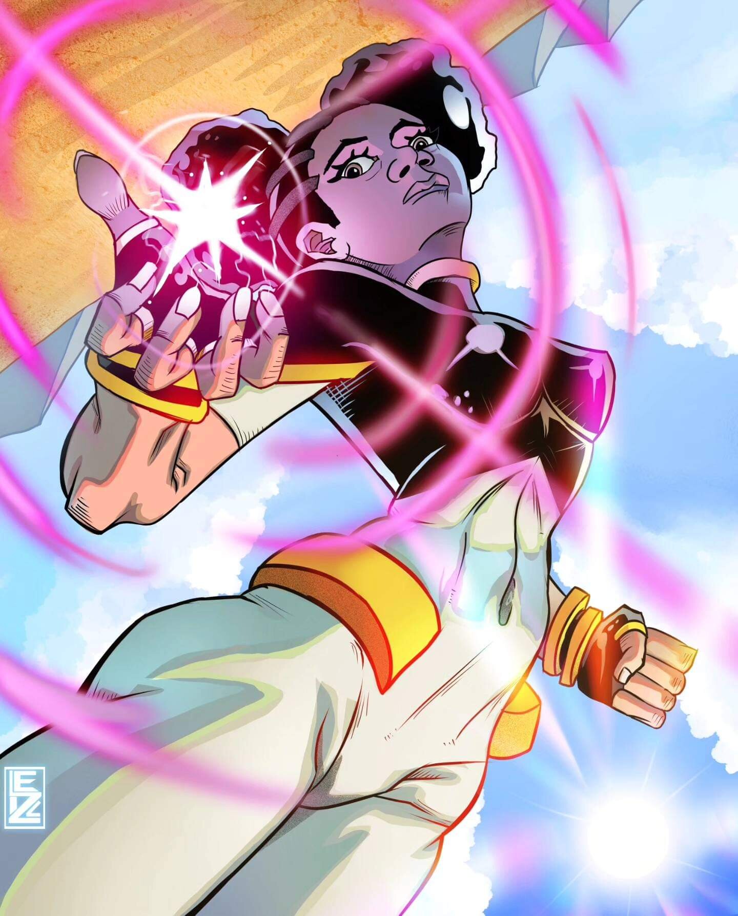 ArtStation - mwinda cover page done by me for losyna comics