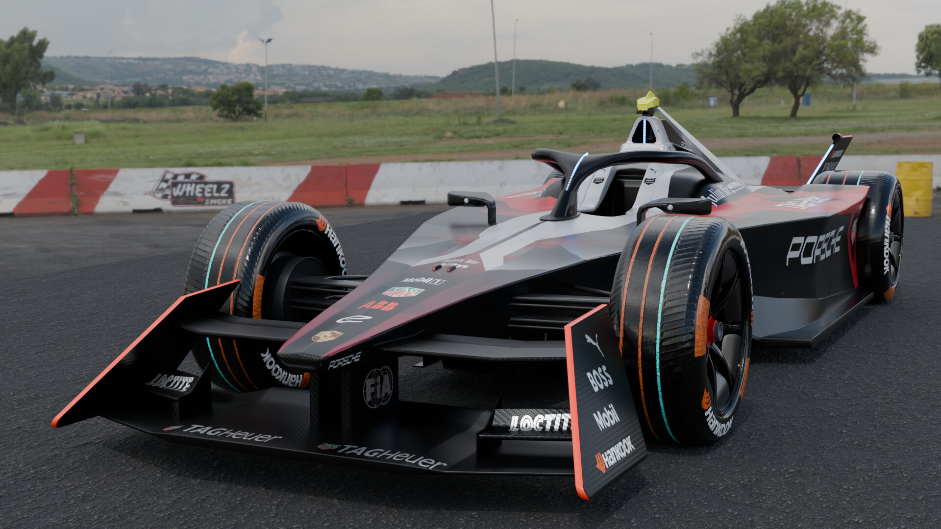 ArtStation - FE 2024 porsche cycle