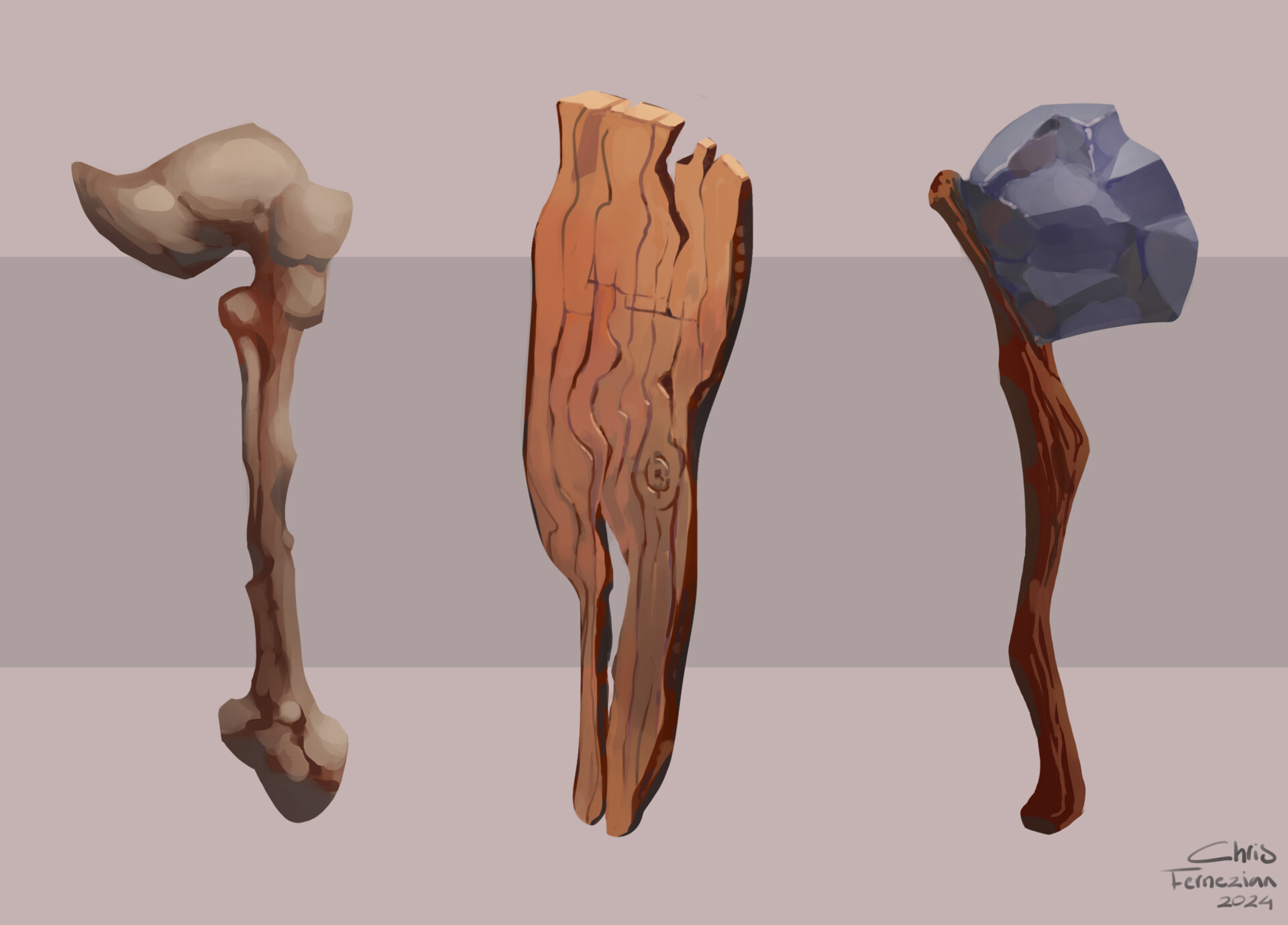 ArtStation - Club Weapon Design