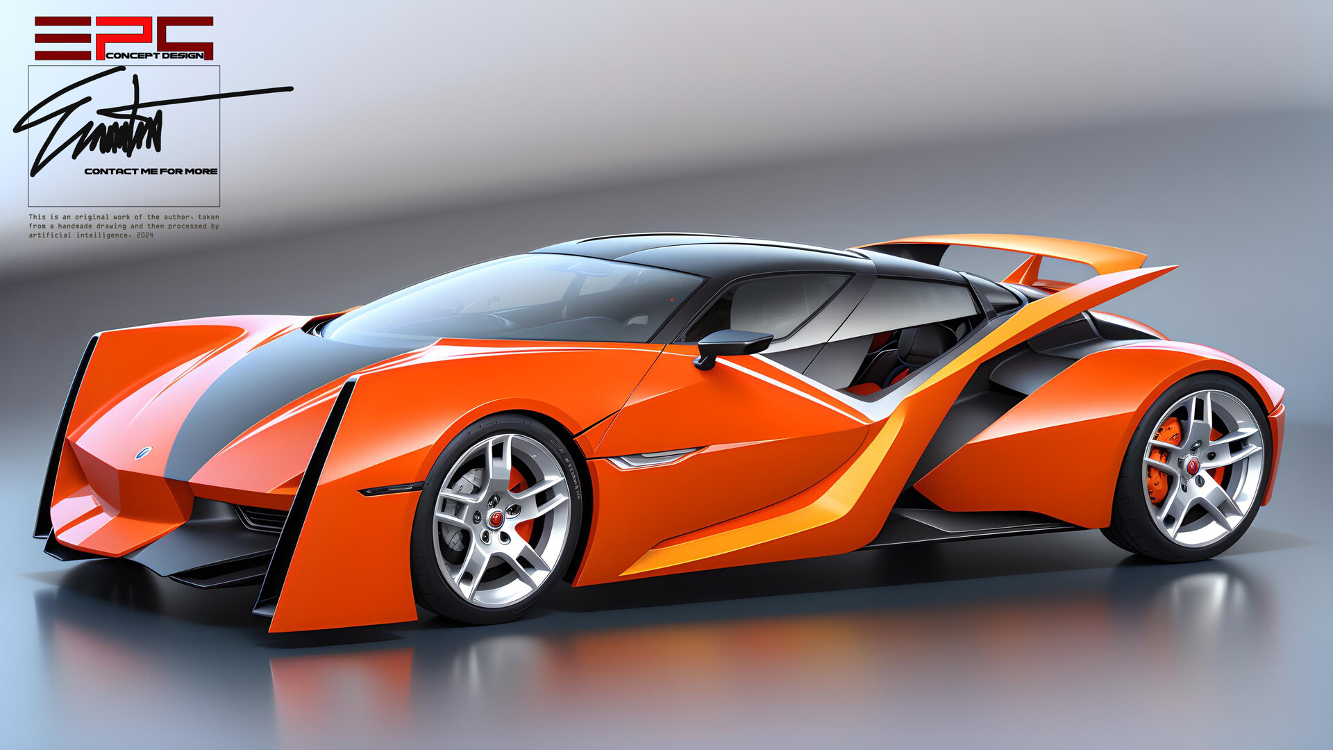 ArtStation - B023 Concept Car Design