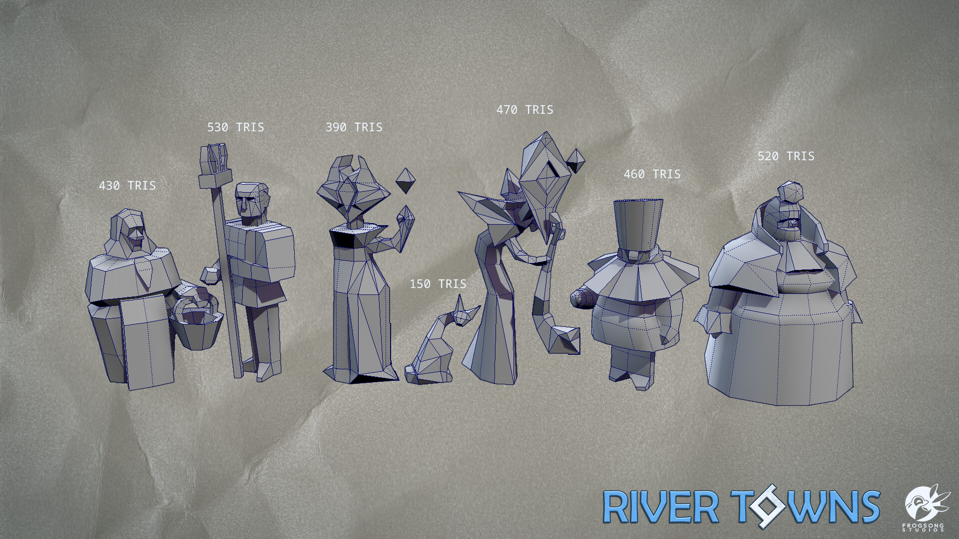 Disa Persson - River Towns: Characters and more