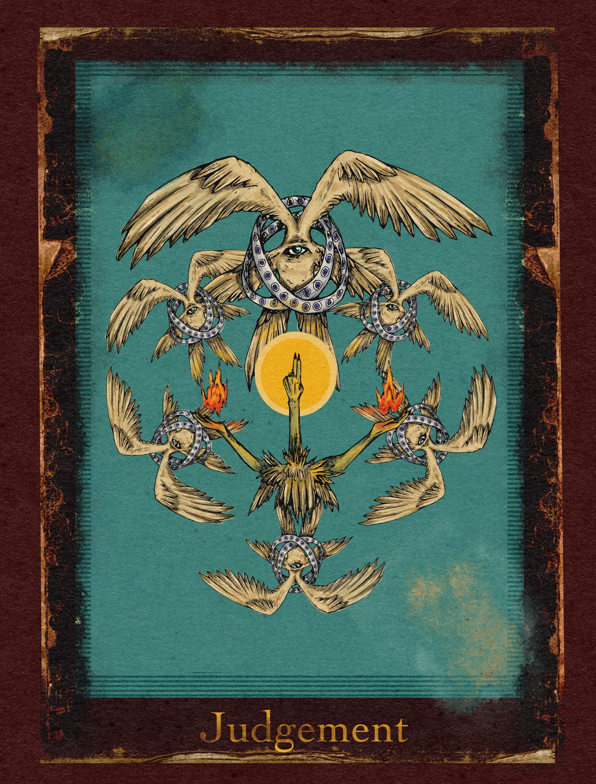 ArtStation - Judgment Tarot Card- Major Arcana