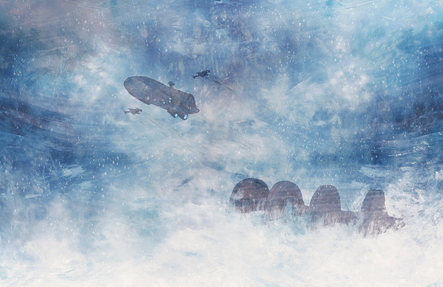 ArtStation - EVACUATION OF HOTH