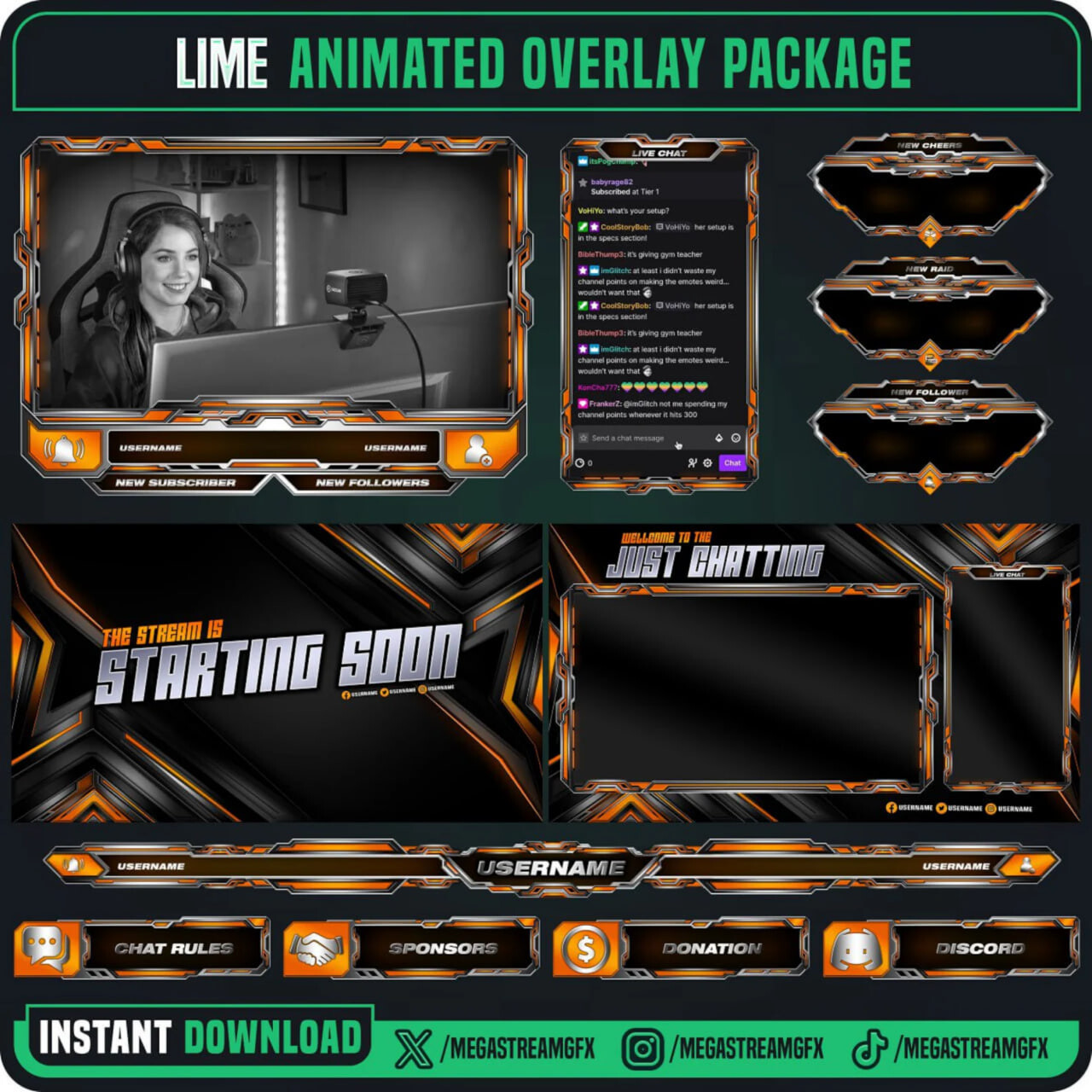 ArtStation - Orange Stream Package