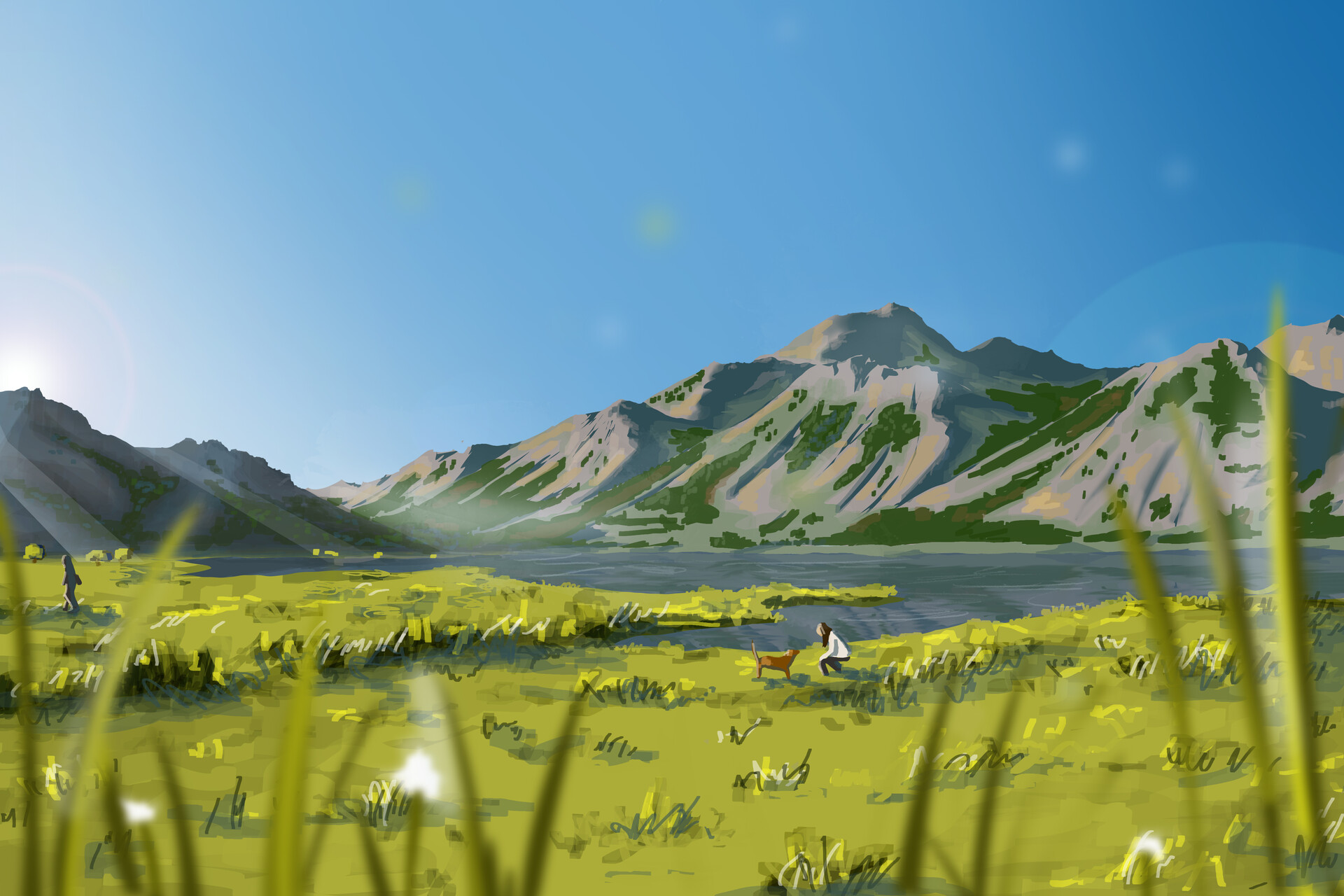 ArtStation - Matese Lake