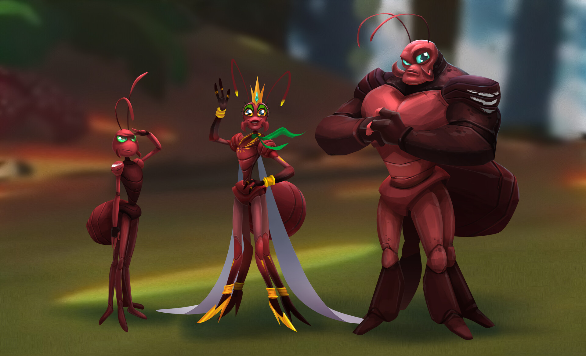 Zainal Danial - DONGENG SANG KANCIL CHARACTER DESIGNS