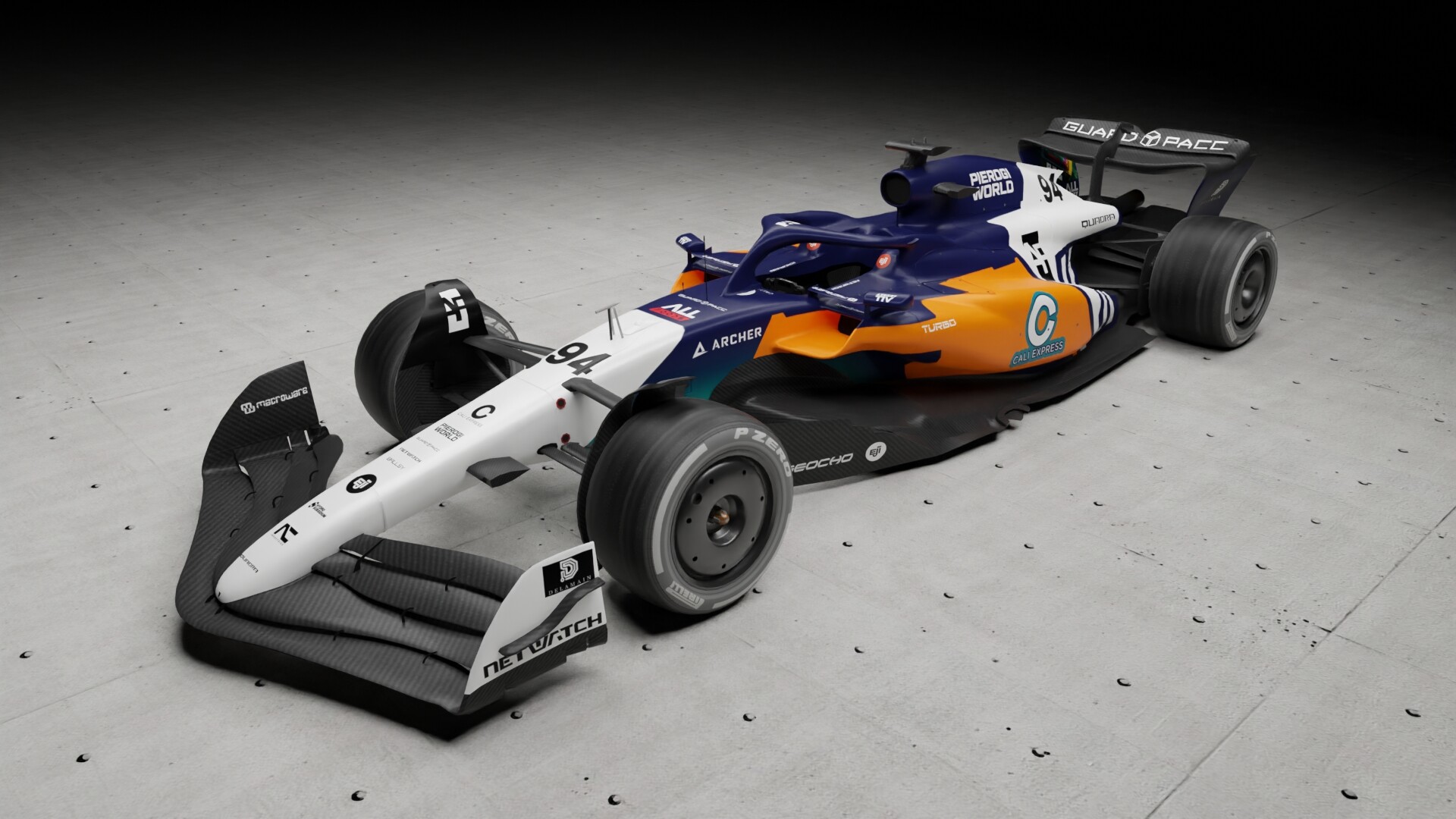 ArtStation - Cali Express Quadra F1 Team