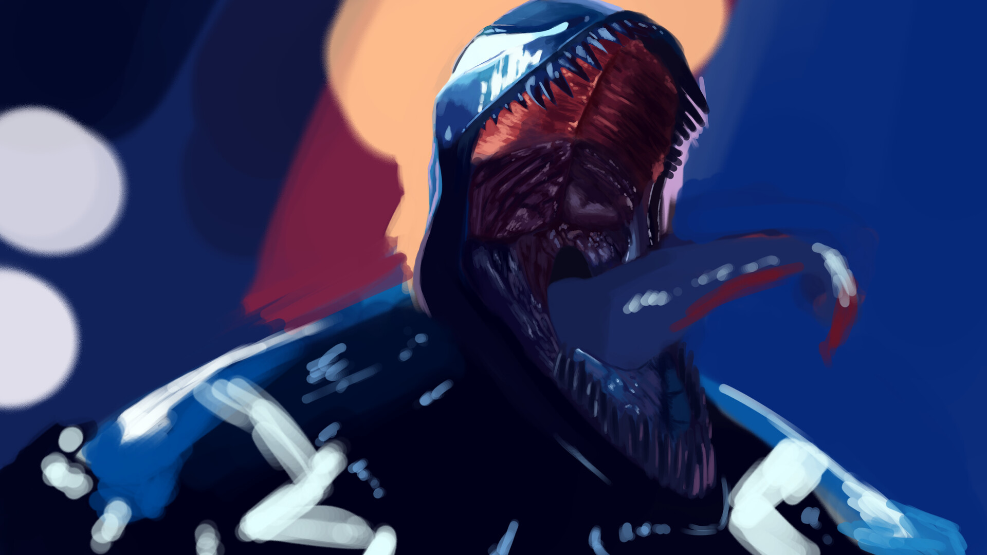 ArtStation - Venom Painting Practise