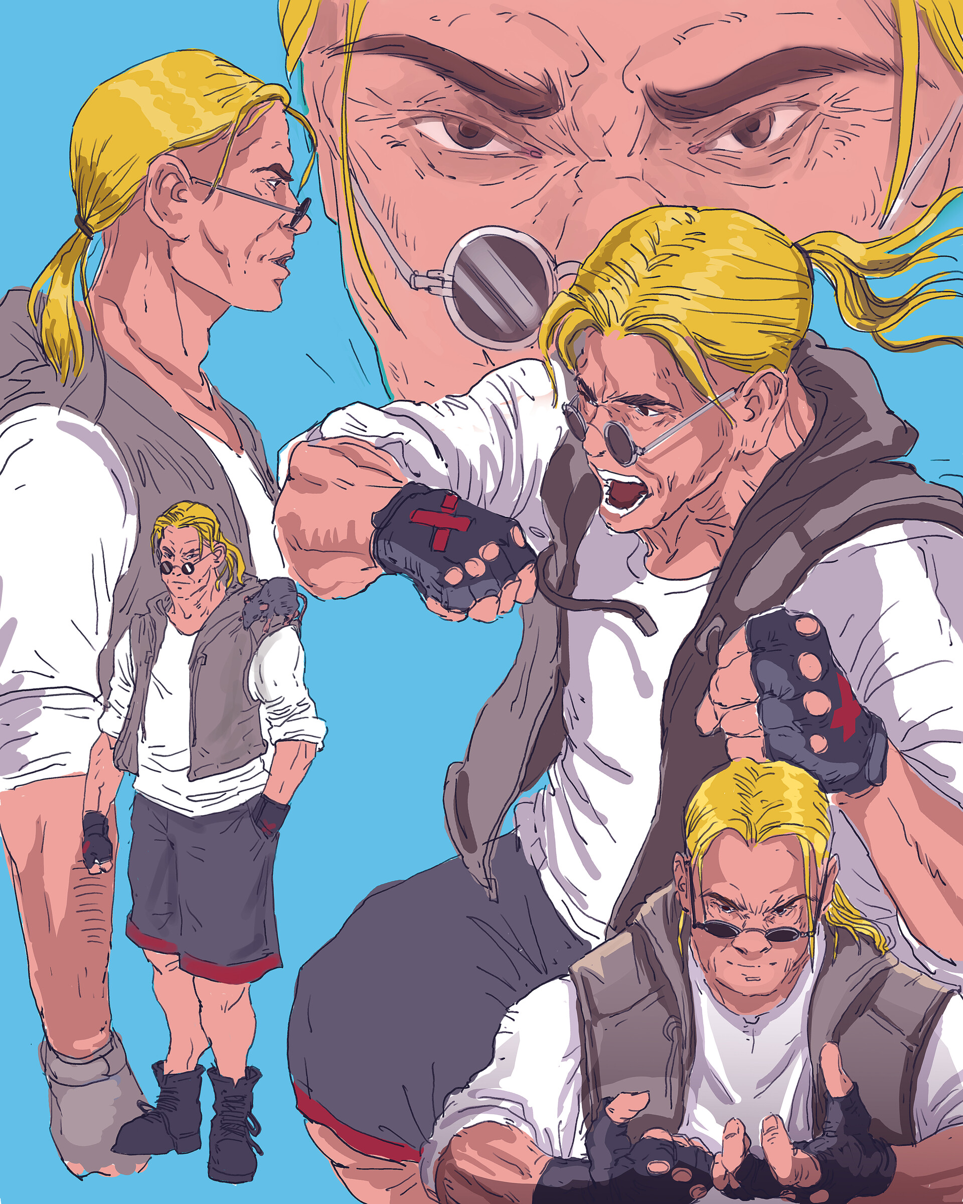 ArtStation - Comix Zone sketching