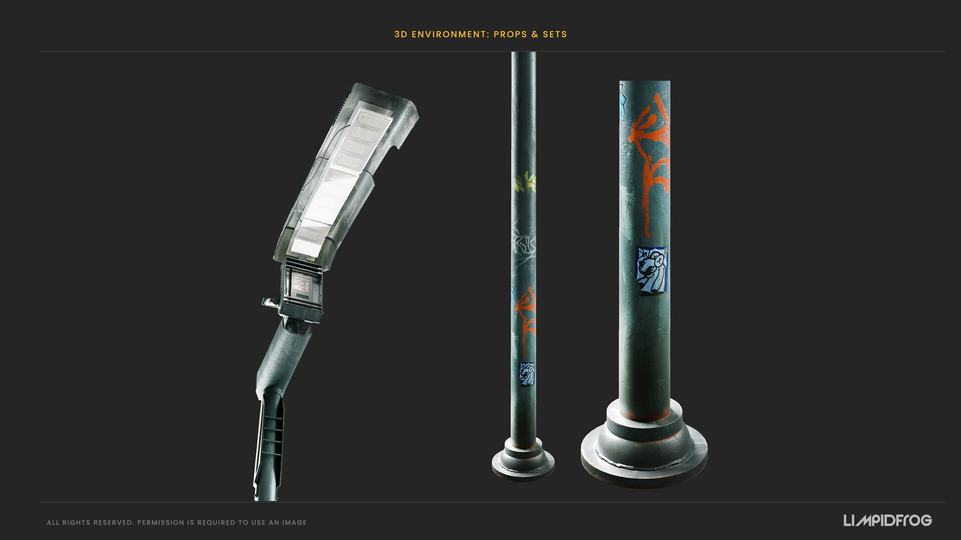 ArtStation - Sci Fi Street Light