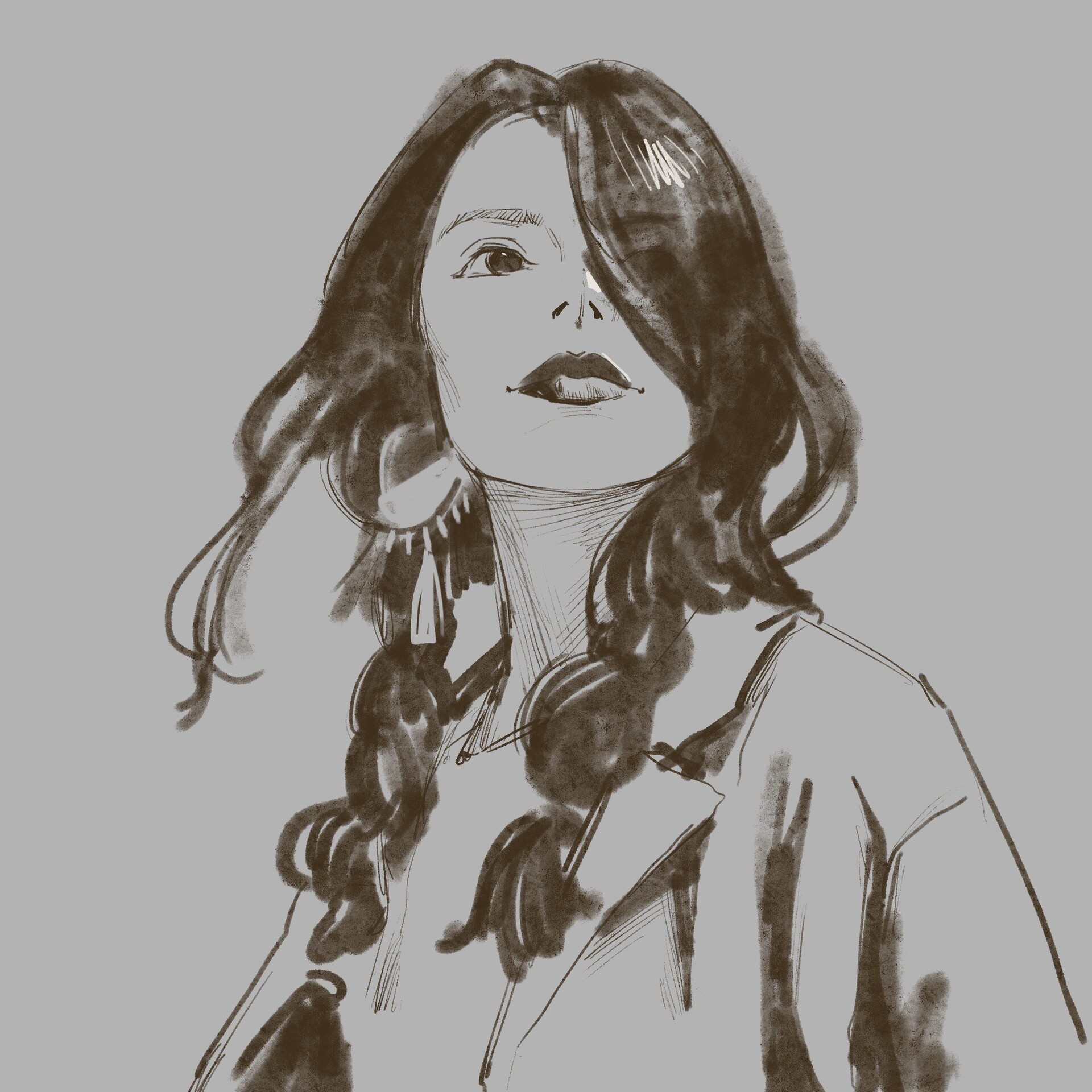 ArtStation - Some portrait quick sketches