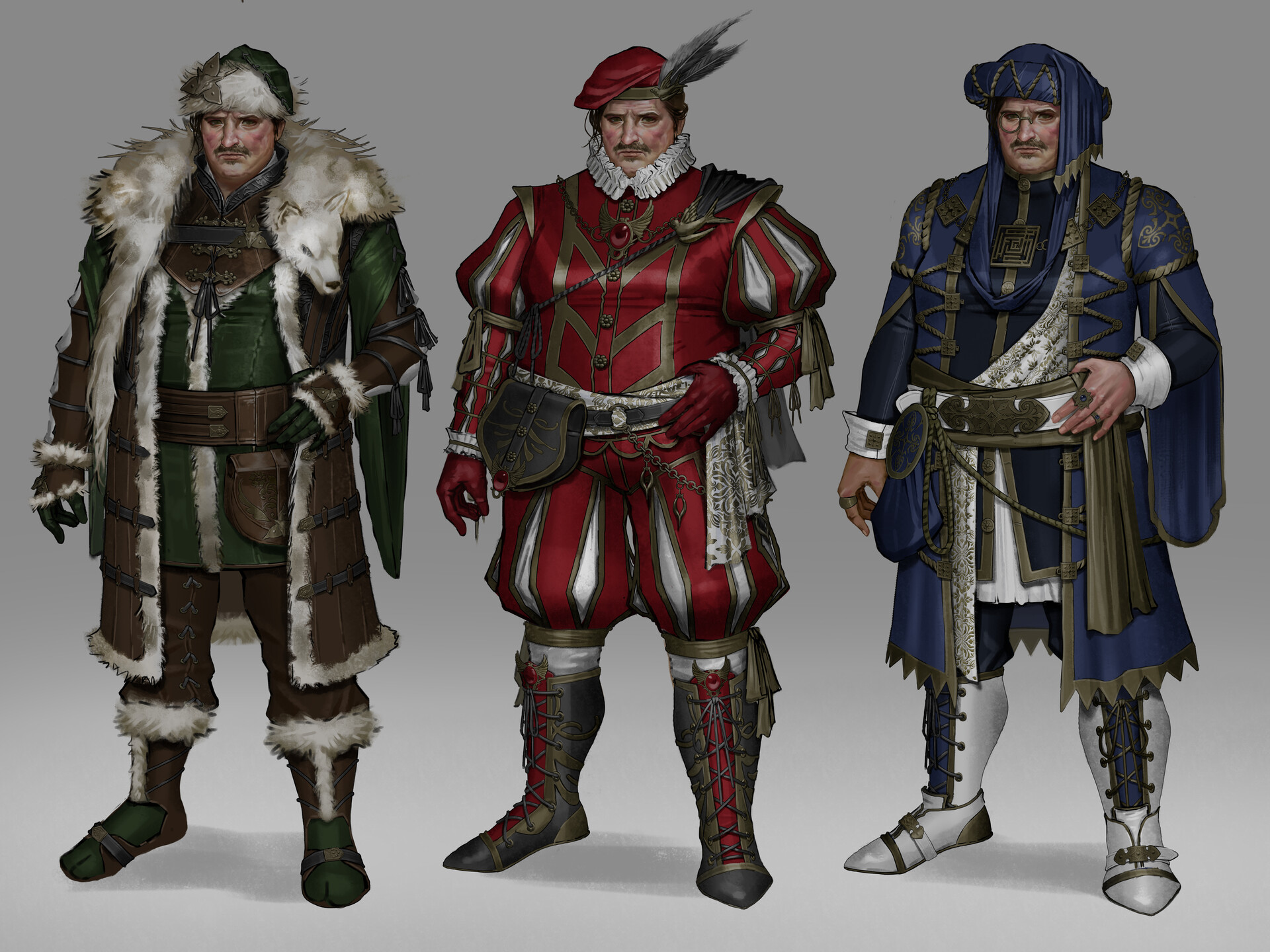 ArtStation - merchant concept design