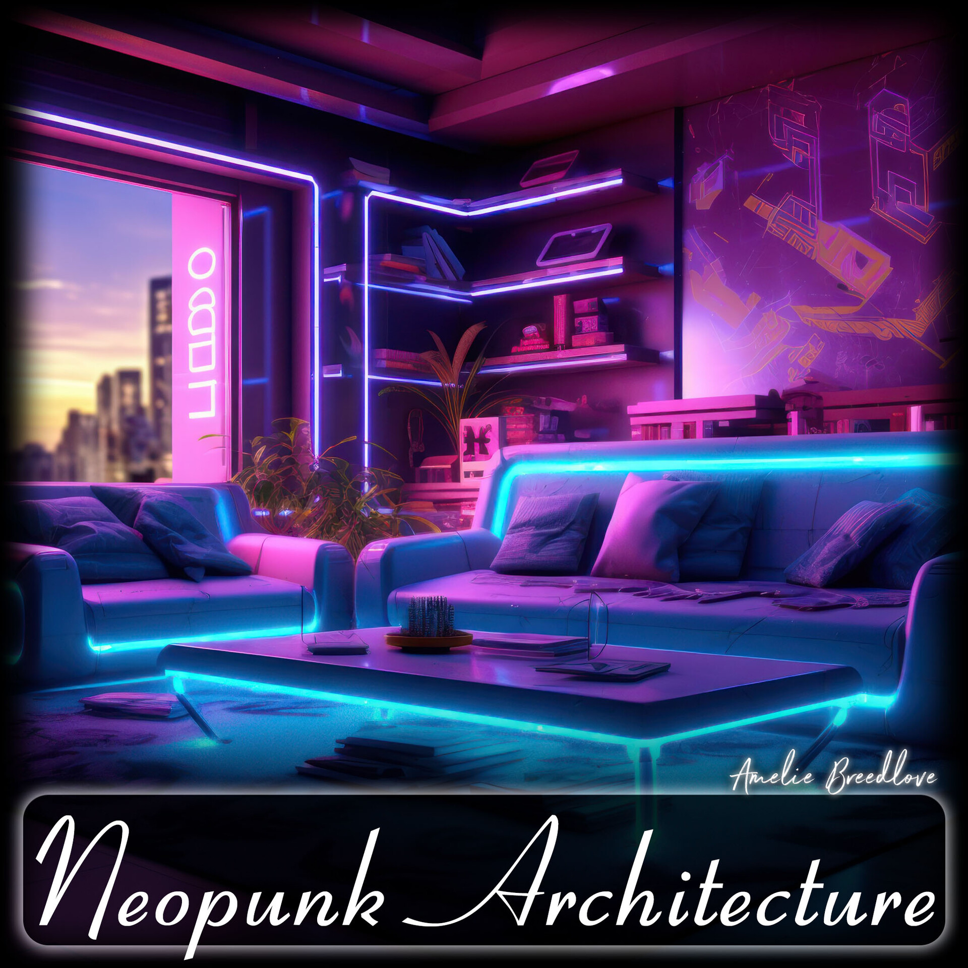 ArtStation - 210 Neopunk Architecture Reference Pack | 4K | v.88