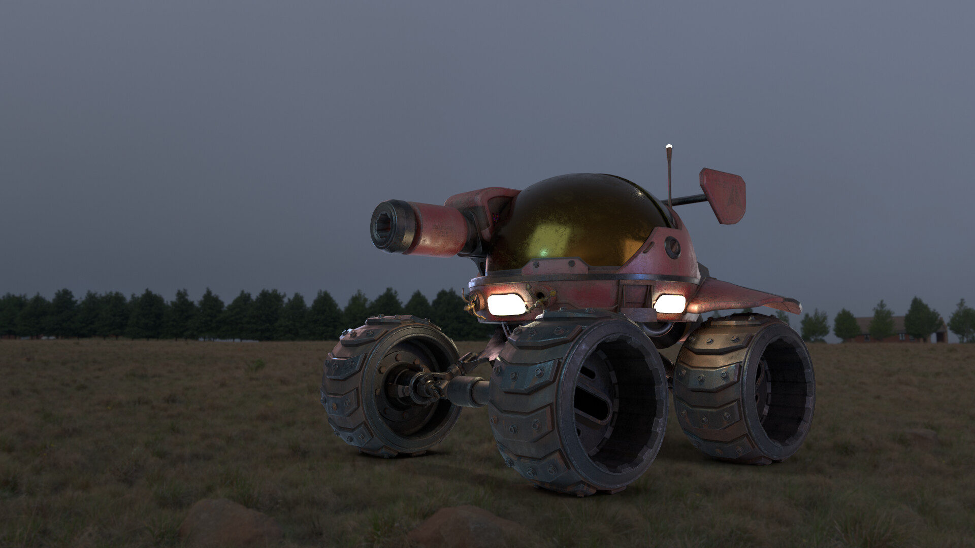 J Allen Bond - SOPHIA - Battle Tank Reimagining