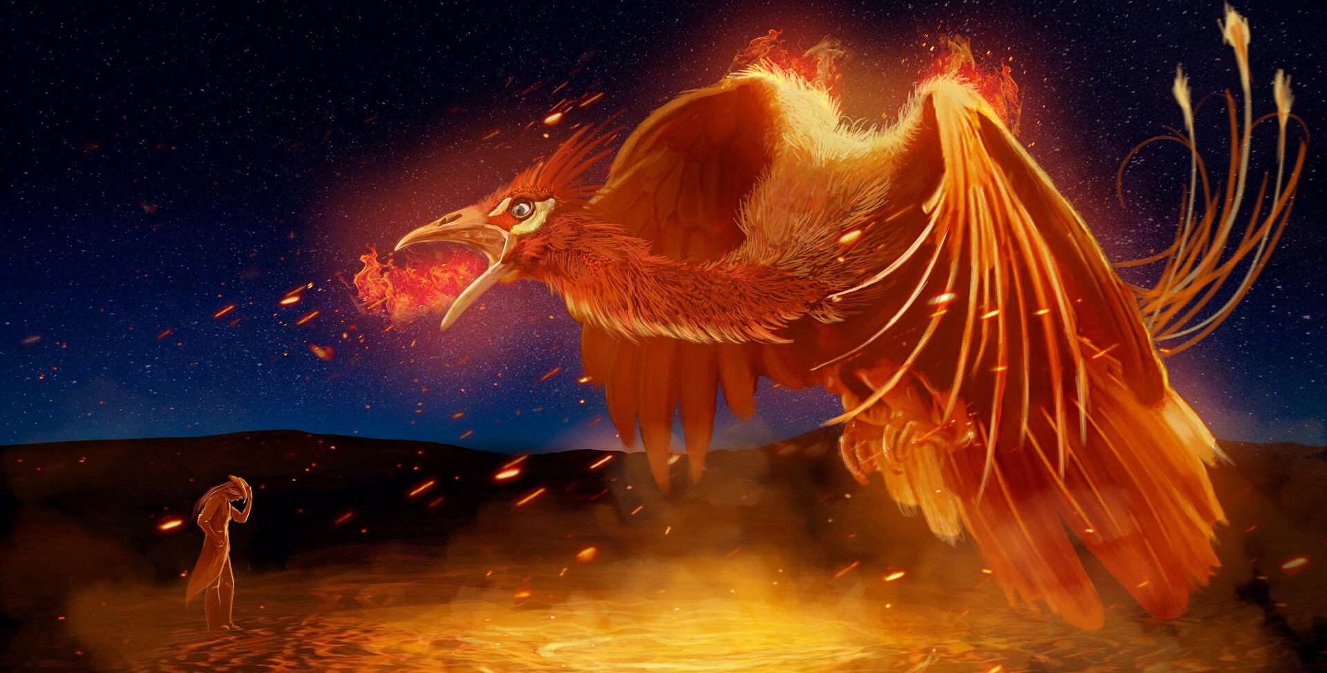 ArtStation - Phoenix Bird