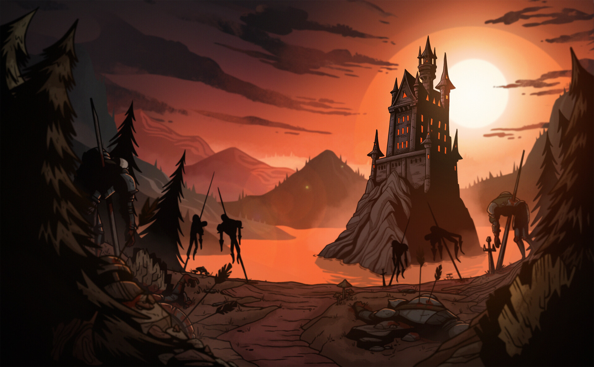 Angéline Beaulieu - Dramatic castle