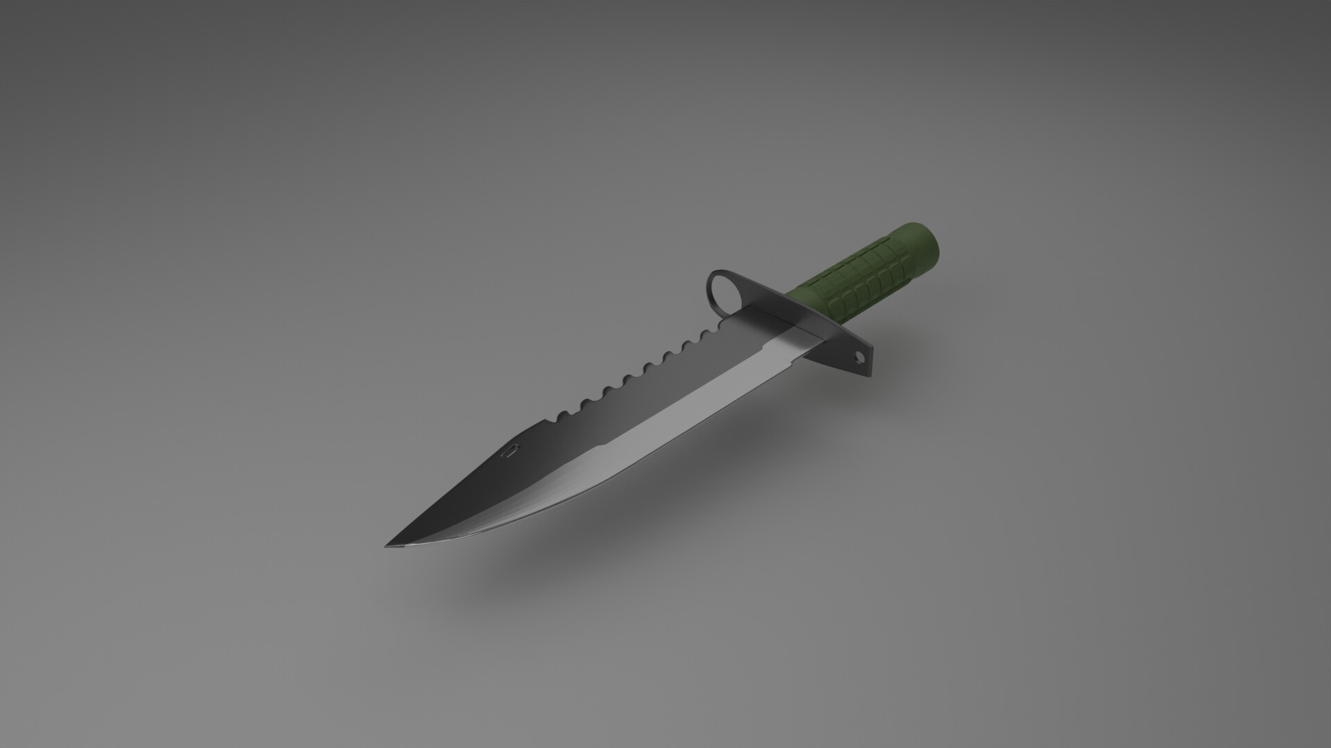 ArtStation - 3D modeling of military tactical knife.