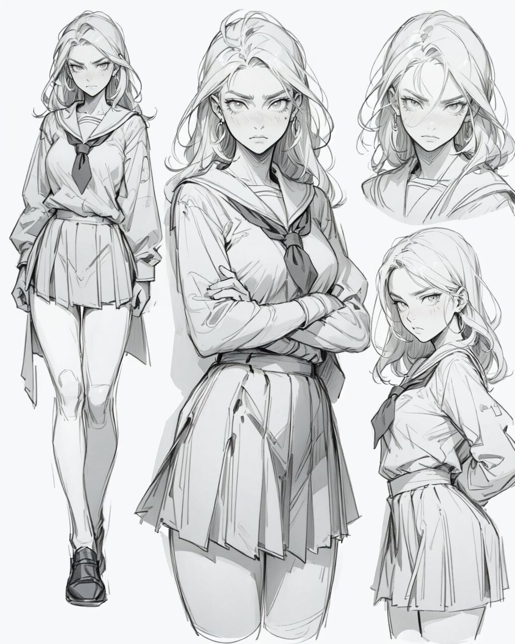 4K Anime Reference Art for Artists and Enthusiasts - 297 Anime School ...