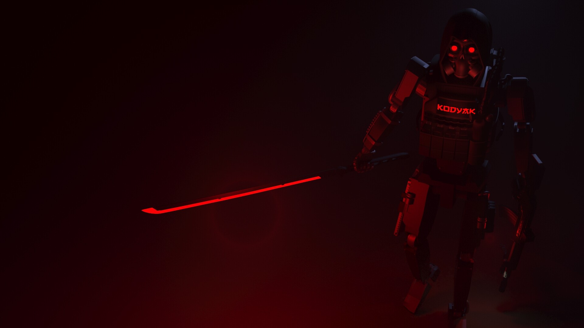 ArtStation - Steel and Shadow: The Futuristic Buccaneer - 3d modeling ...