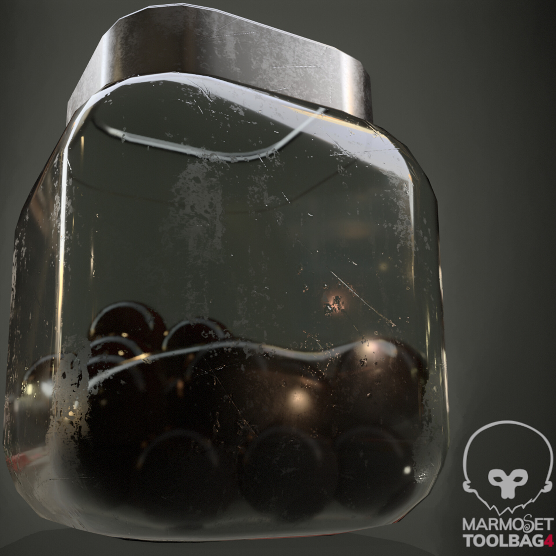 ArtStation - Gulab jamun with jar