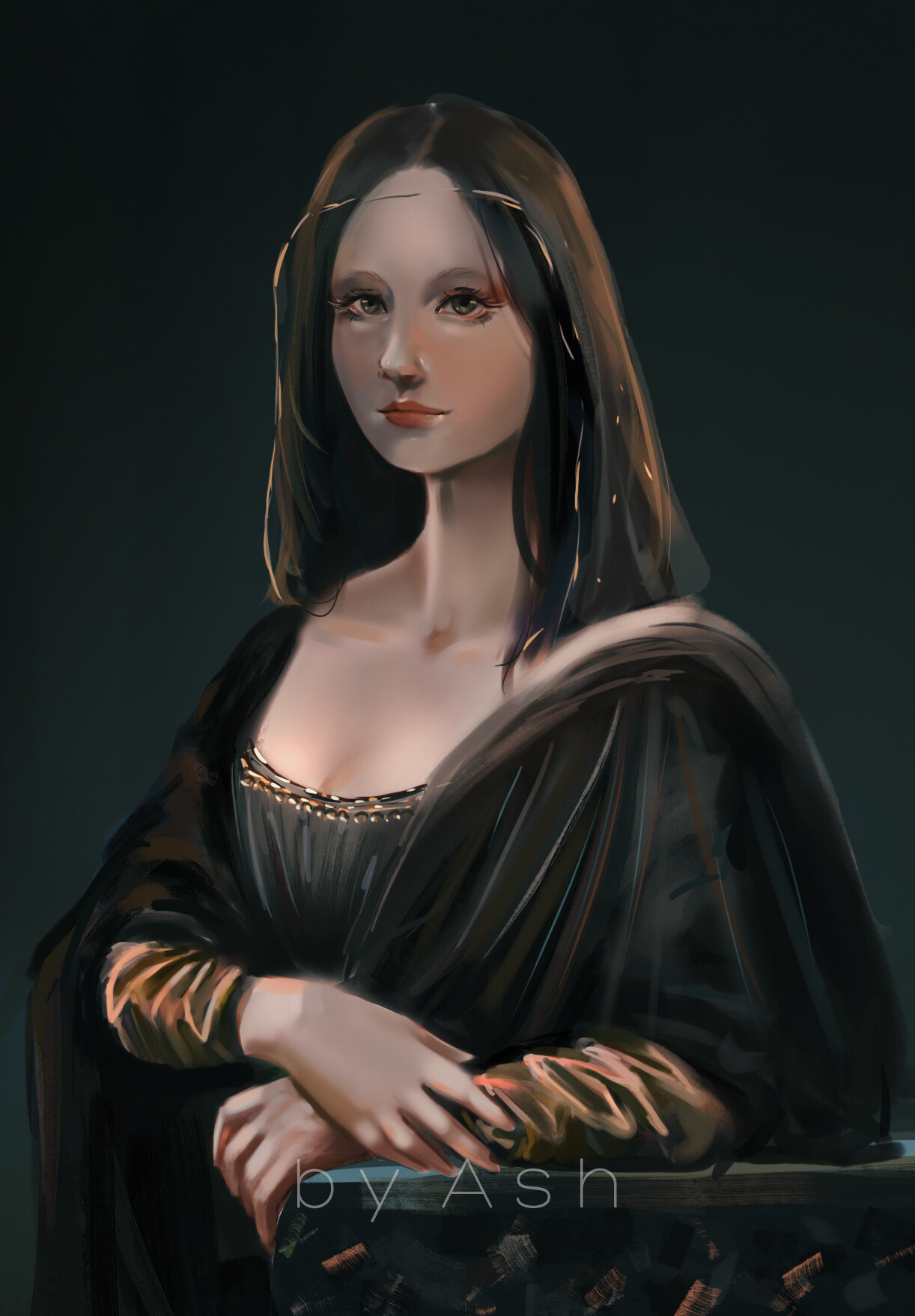 ArtStation - Mona lisa