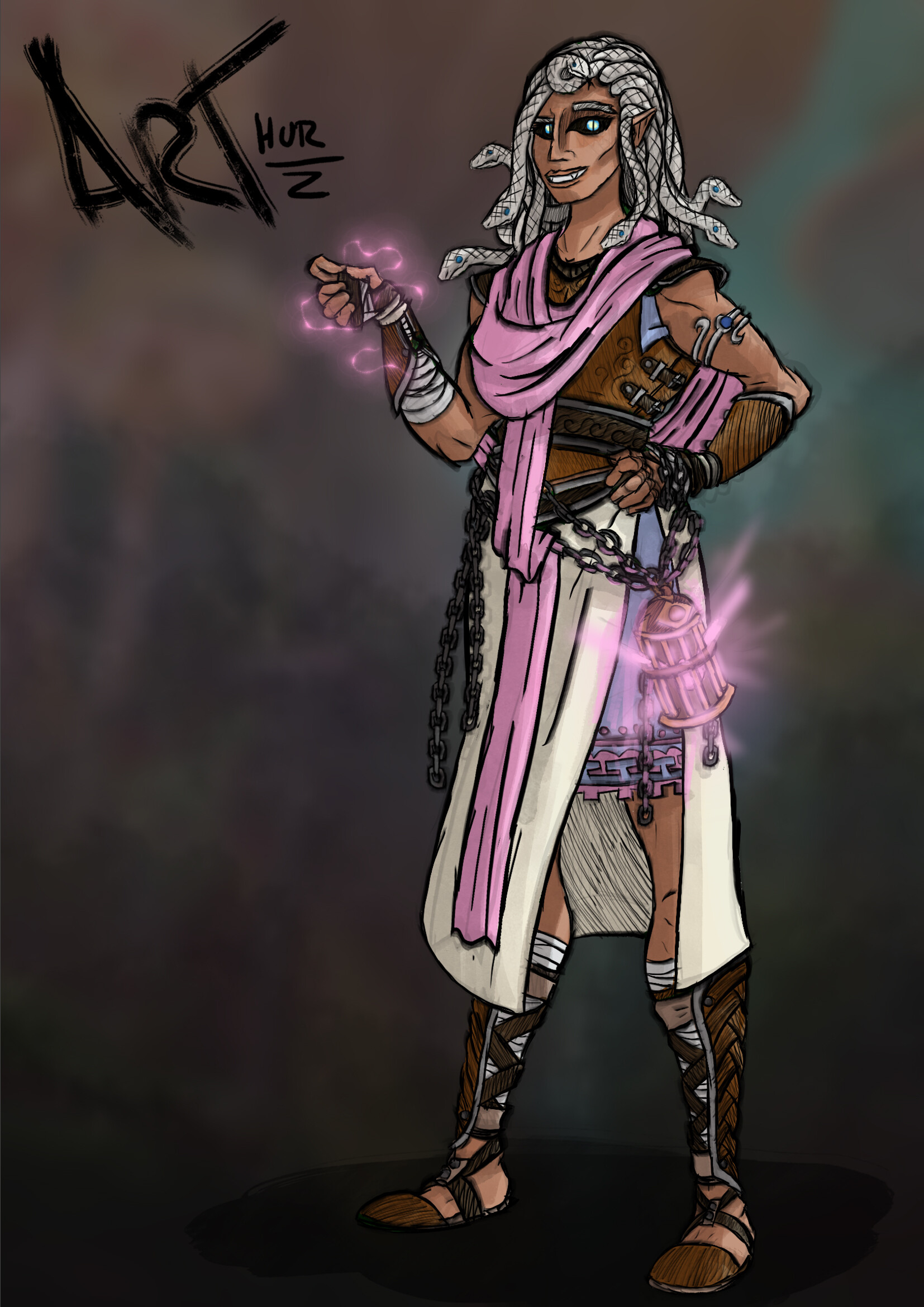 ArtStation - Character Design : Lady Neïme