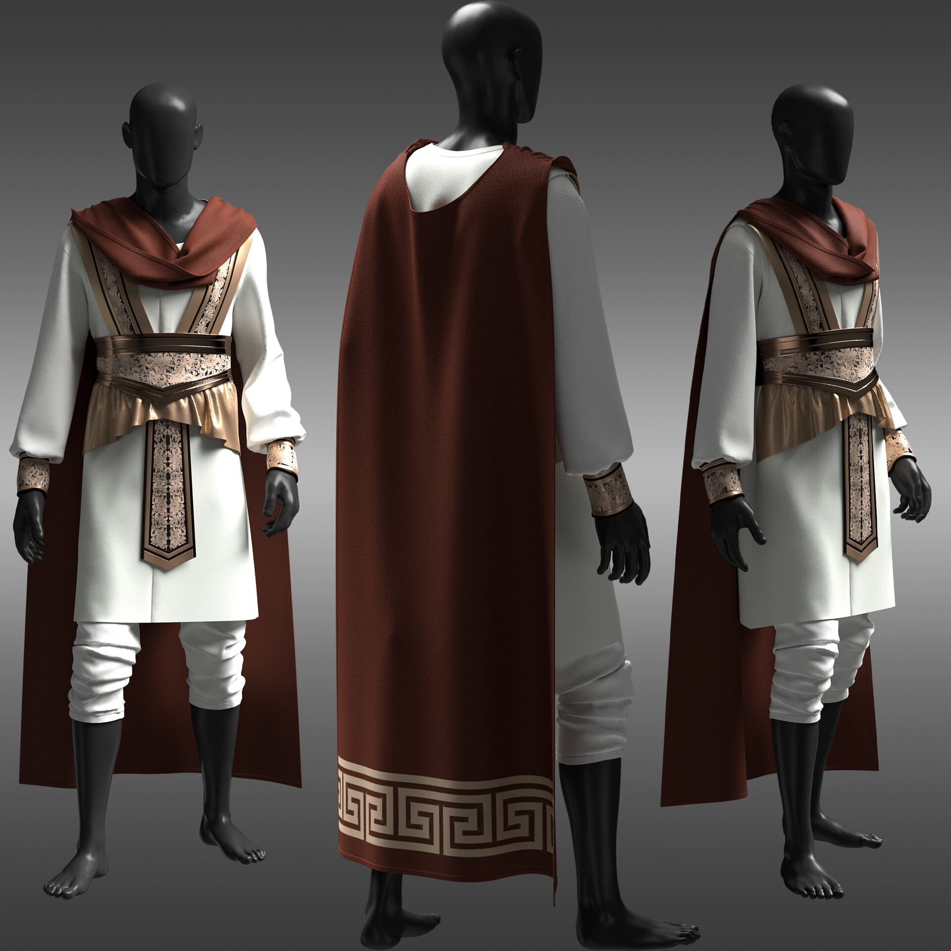 ArtStation - Ancient Greek clothing