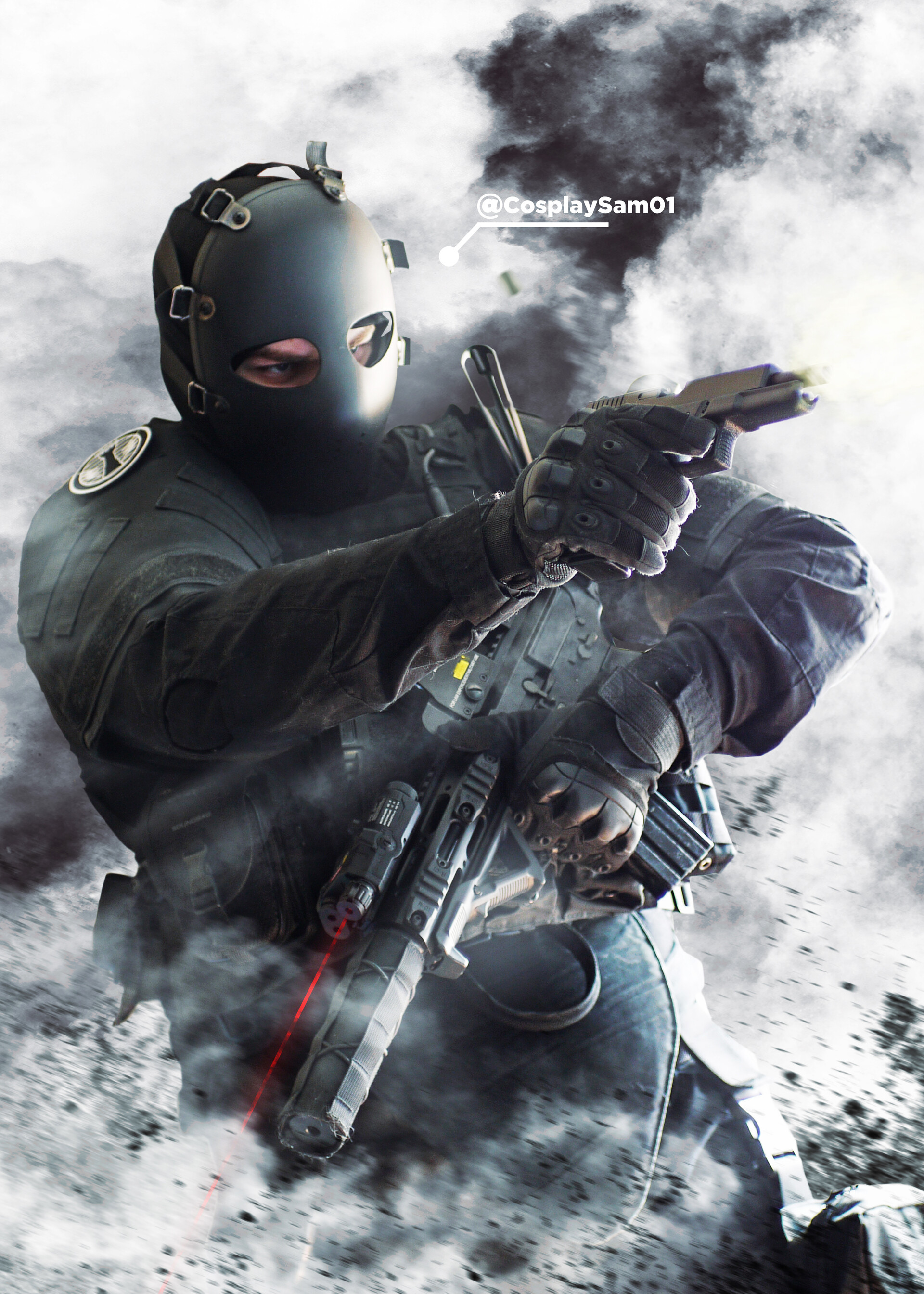 ArtStation - Heavy Mil-Sim Shadow Company operator - Cosplay