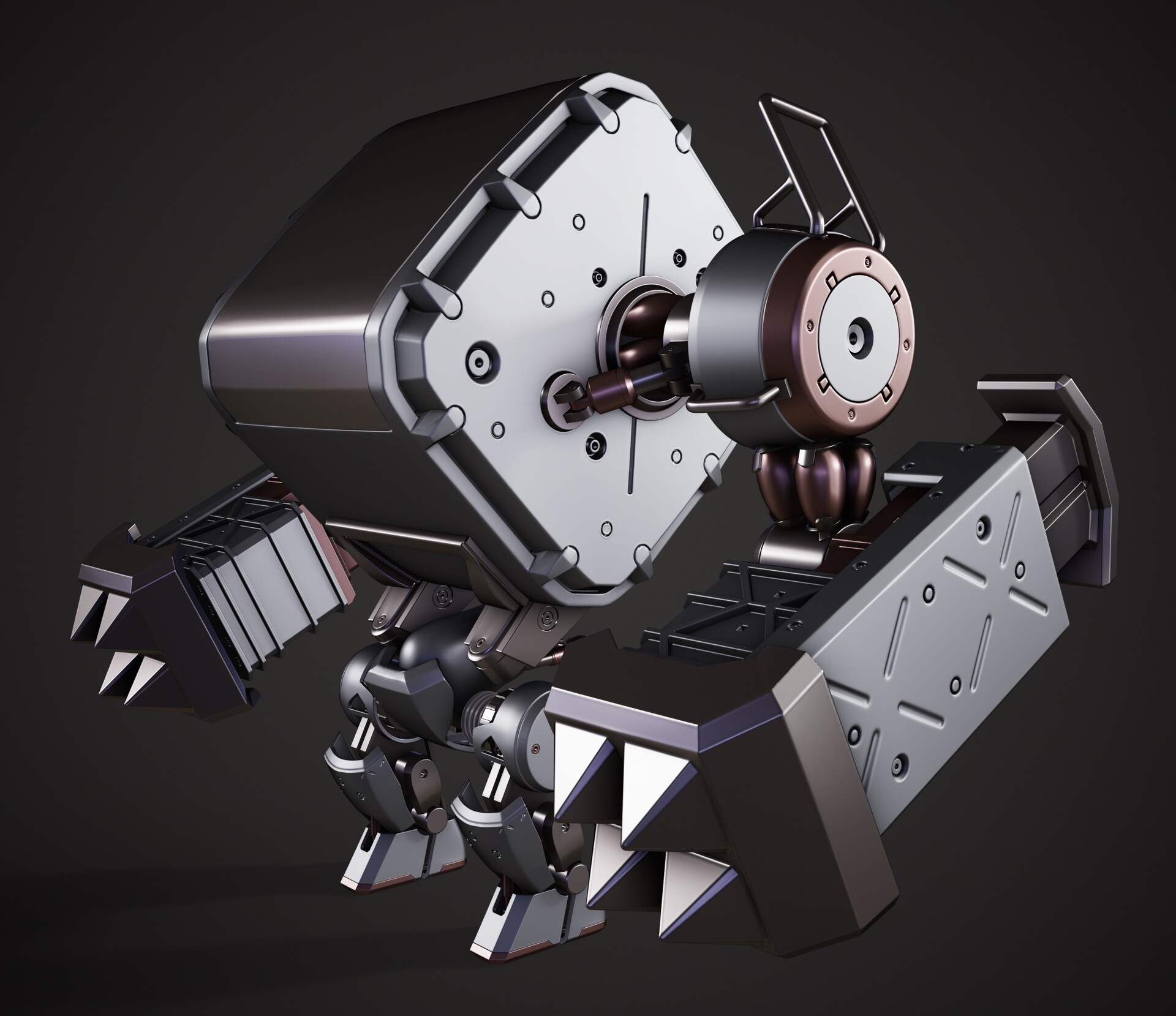 ArtStation - Mini Robot version 02.03