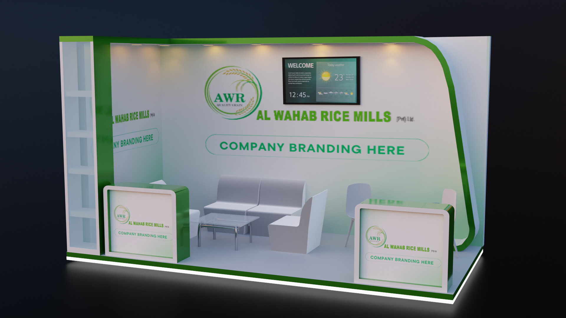 ArtStation - booth of Al wahab company