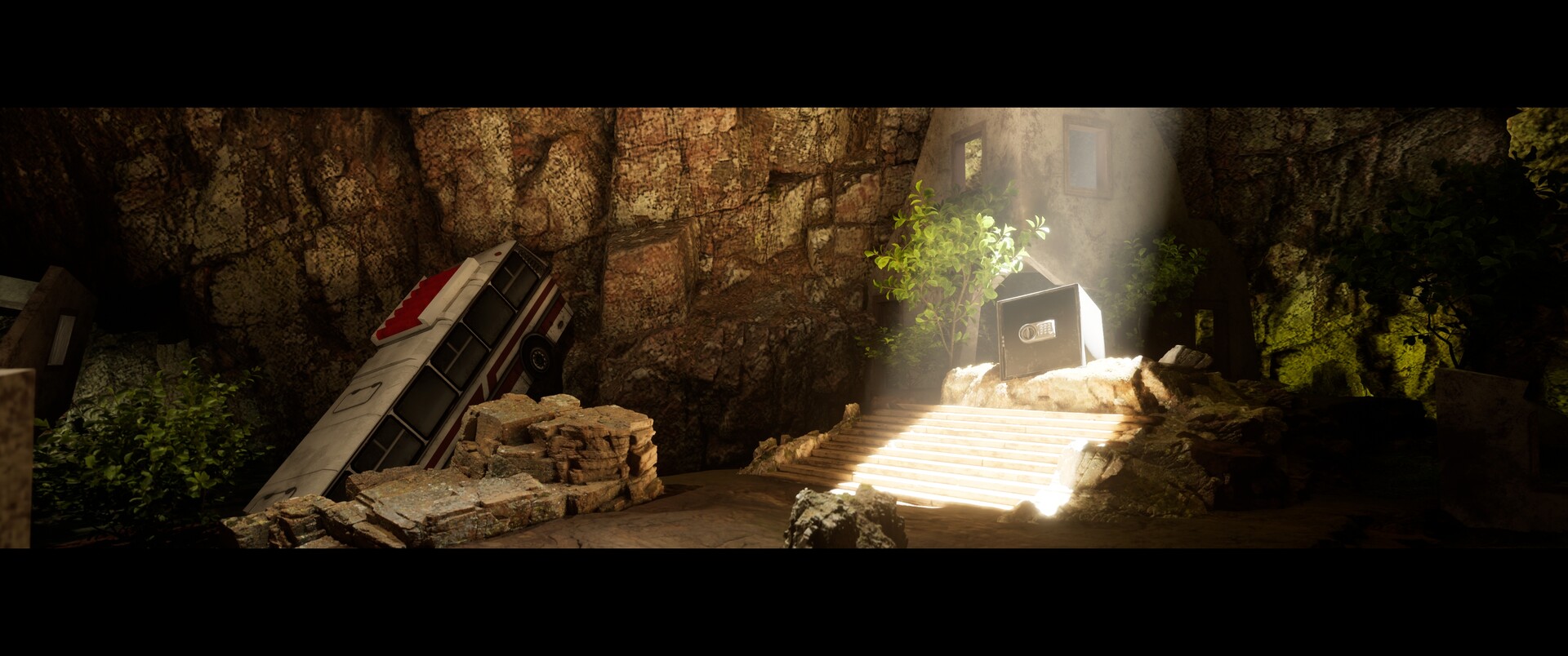 Ziming Wang - The CAVE-Simple game level