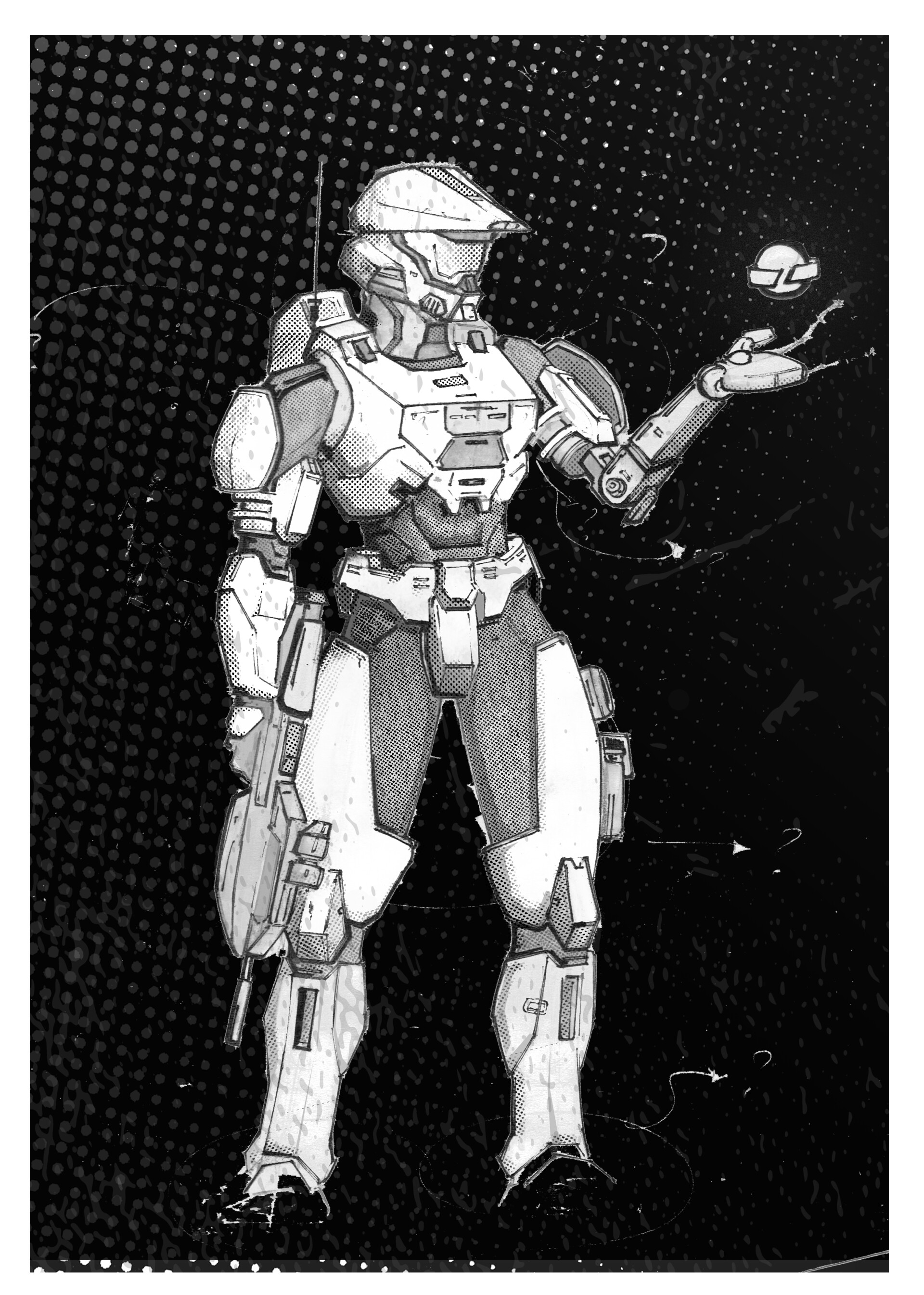 ArtStation - Mark VII and circ from halo infinite (Quick and dirty ...